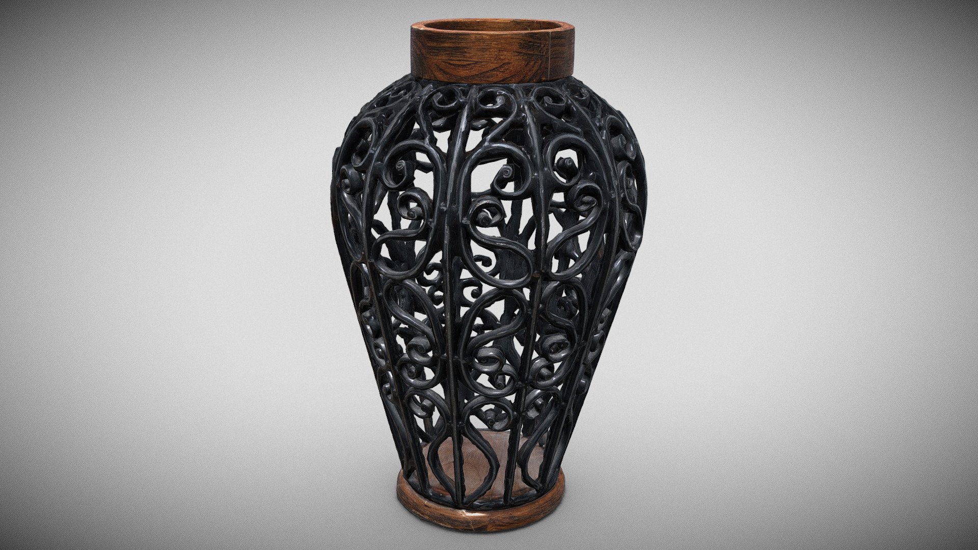 Decor Vase Metal Open - Buy Royalty Free 3D model by rdashkevicz ...
