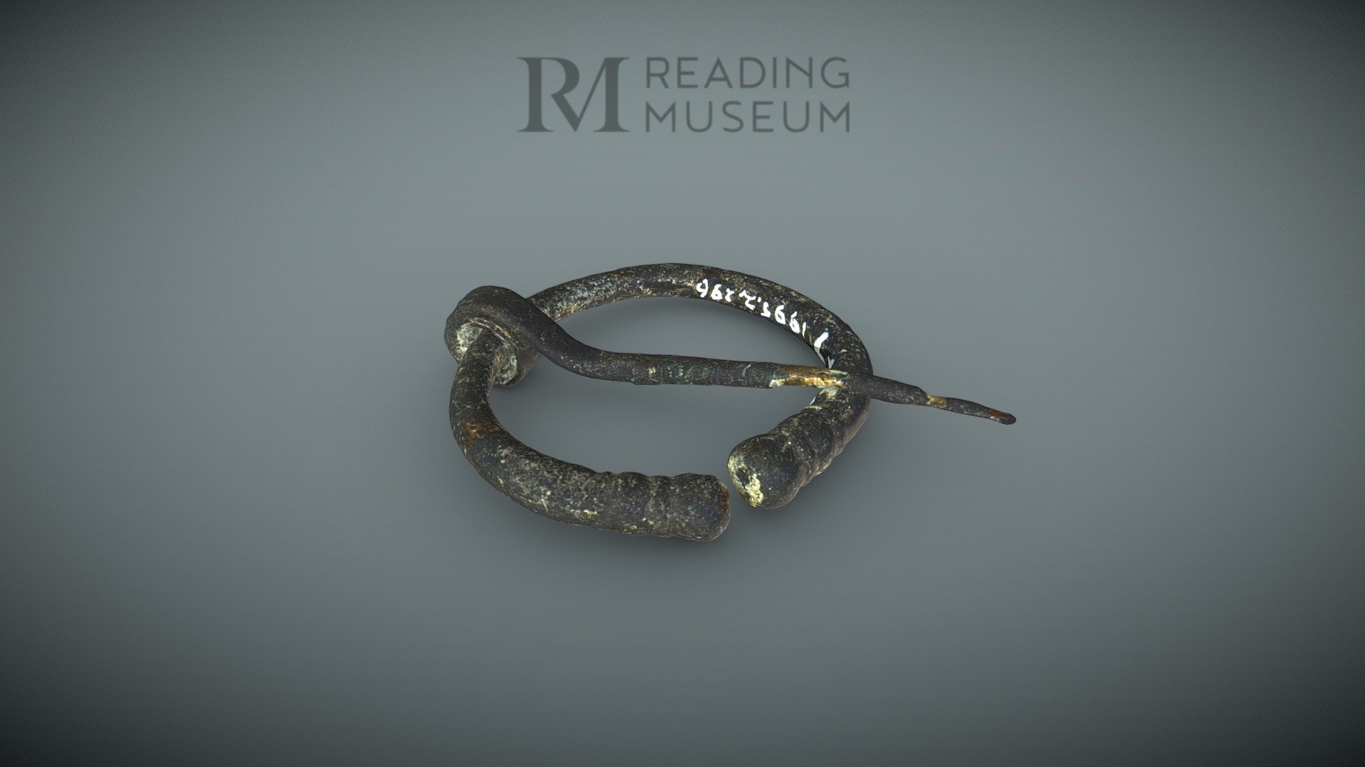 Roman penannular brooch - 3D model by ReadingMuseum [18d3b32] - Sketchfab