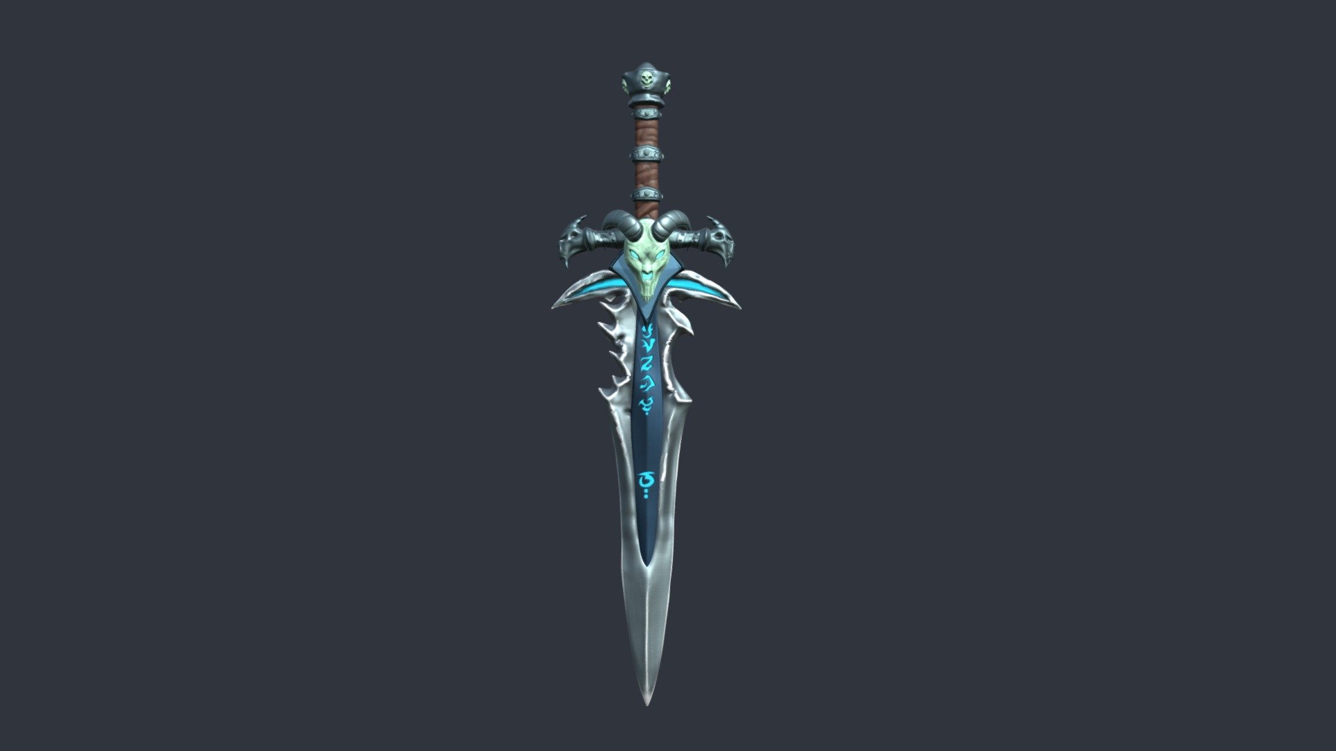 Frostmourne - 3D model by CarlosNarvaez [18d3ea8] - Sketchfab