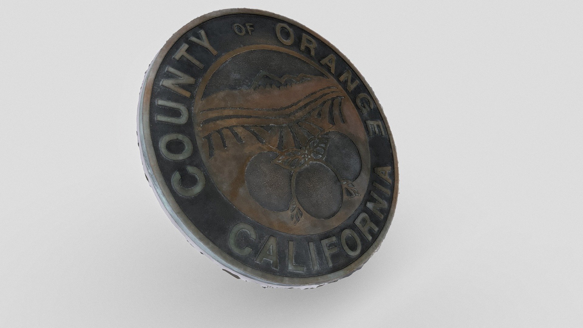 County Seal - Download Free 3D model by OCDrone [18d4503] - Sketchfab