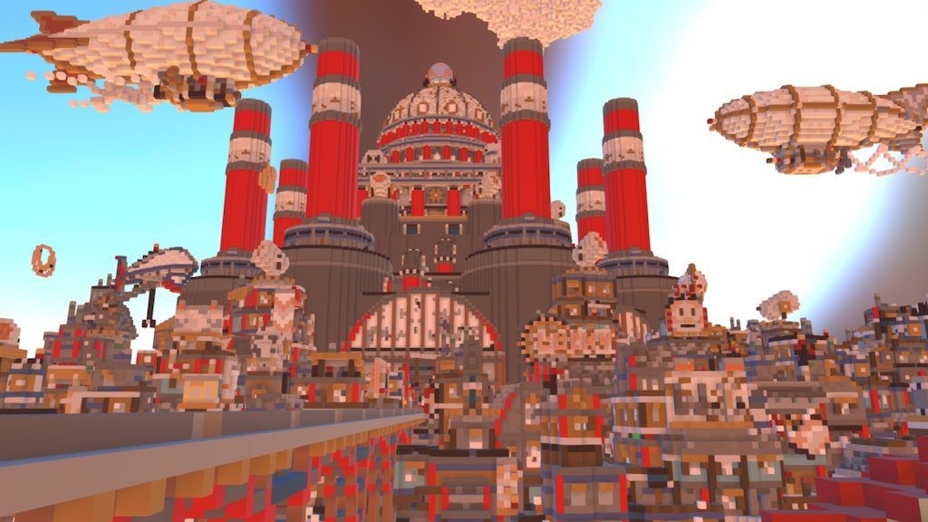 Voxel Art - 3D model by Fizzy_Chickens [18d4813] - Sketchfab