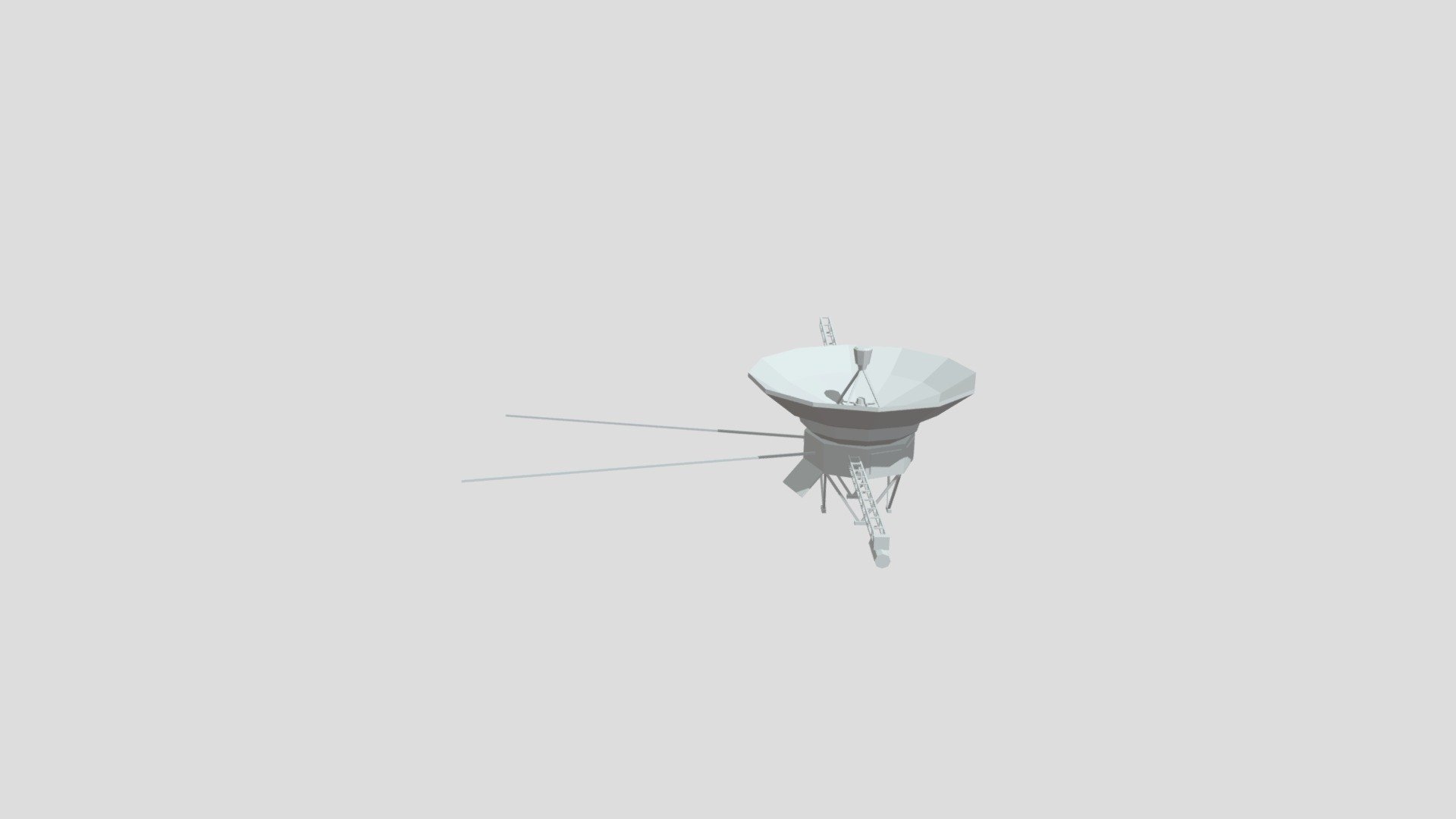 Space probe from Poly by Google - Download Free 3D model by IronEqual ...