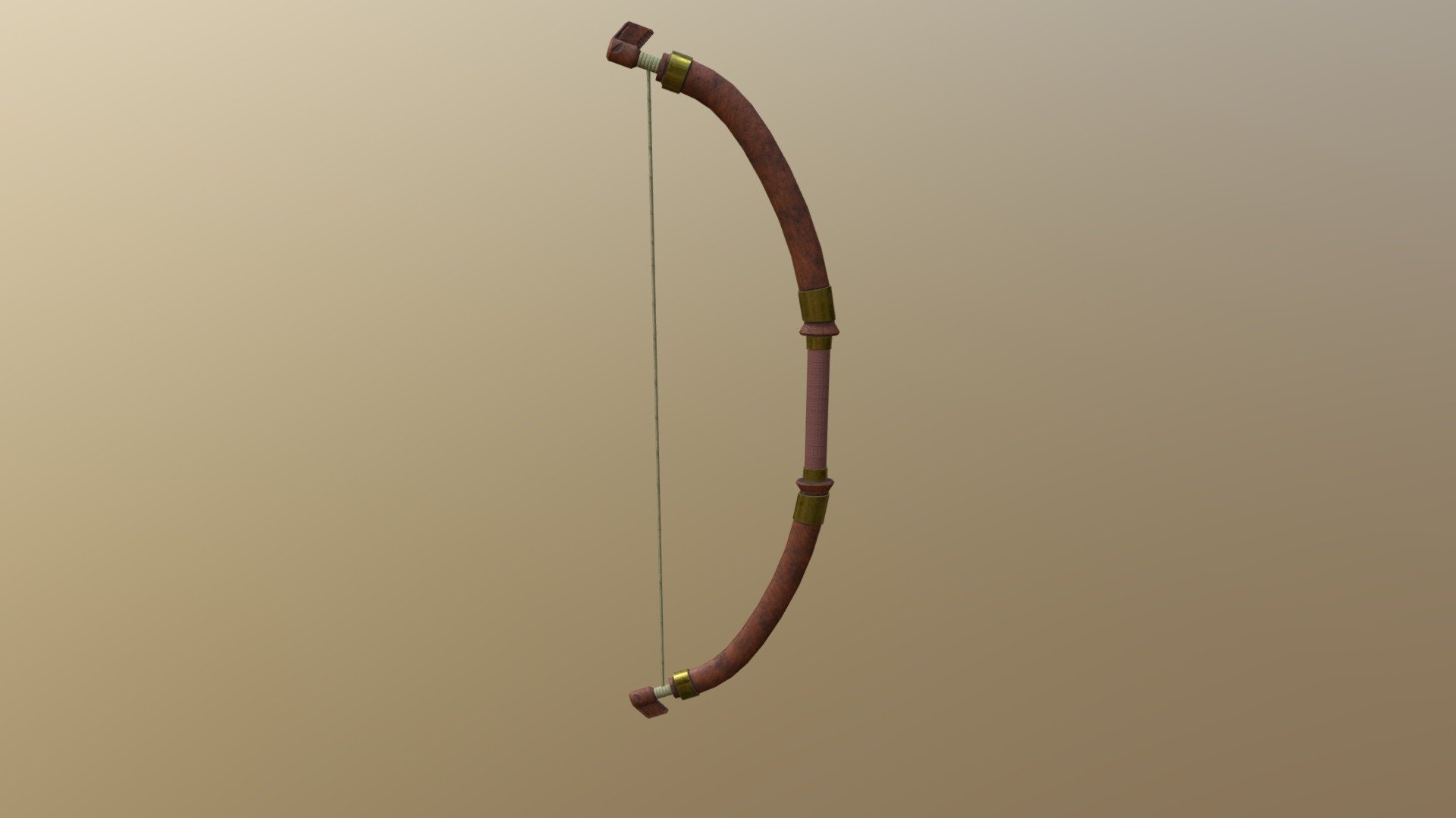 Native American Inspired Bow - Download Free 3D model by Nick.Amalin ...