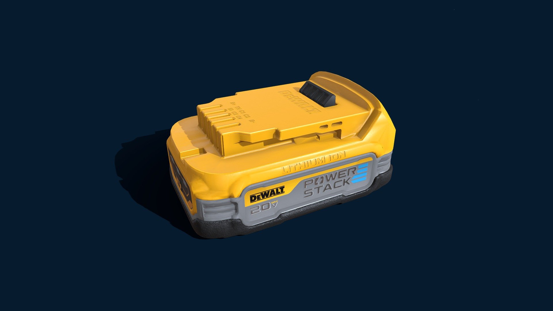DEWALT 20V MAX* POWERSTACK™ Compact Battery - 3D model by Matt Bell ...