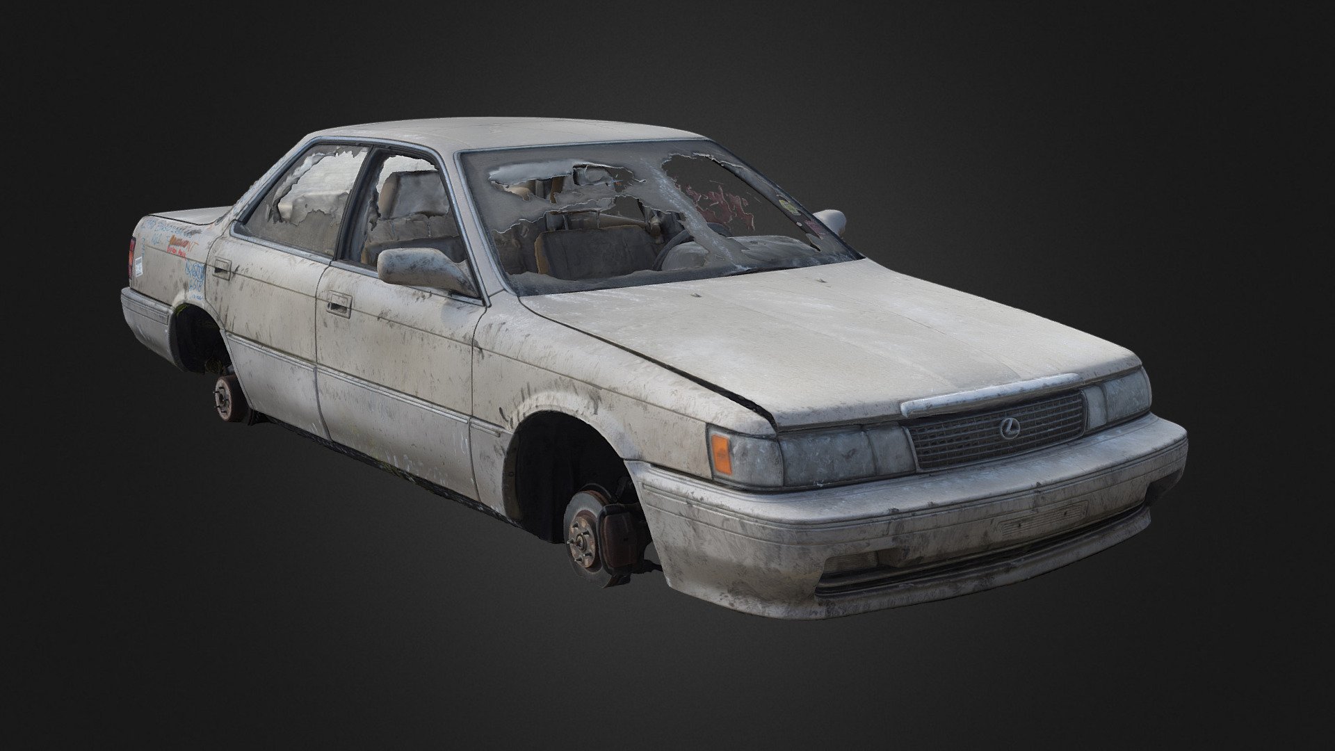 1990-1991 ES250 [Scan] - 3D model by Rush_Freak [18d809c] - Sketchfab