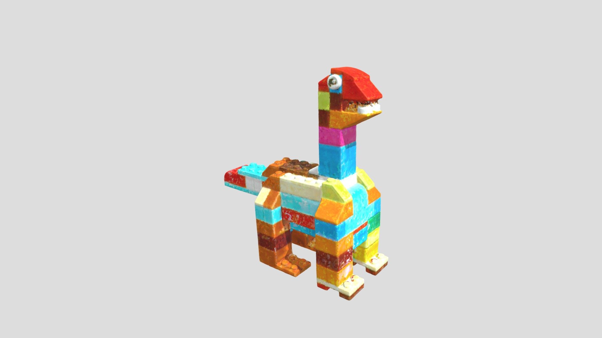 Lego Sauropod (VCU_3D_5969) - 3D model by Virtual Curation Lab ...