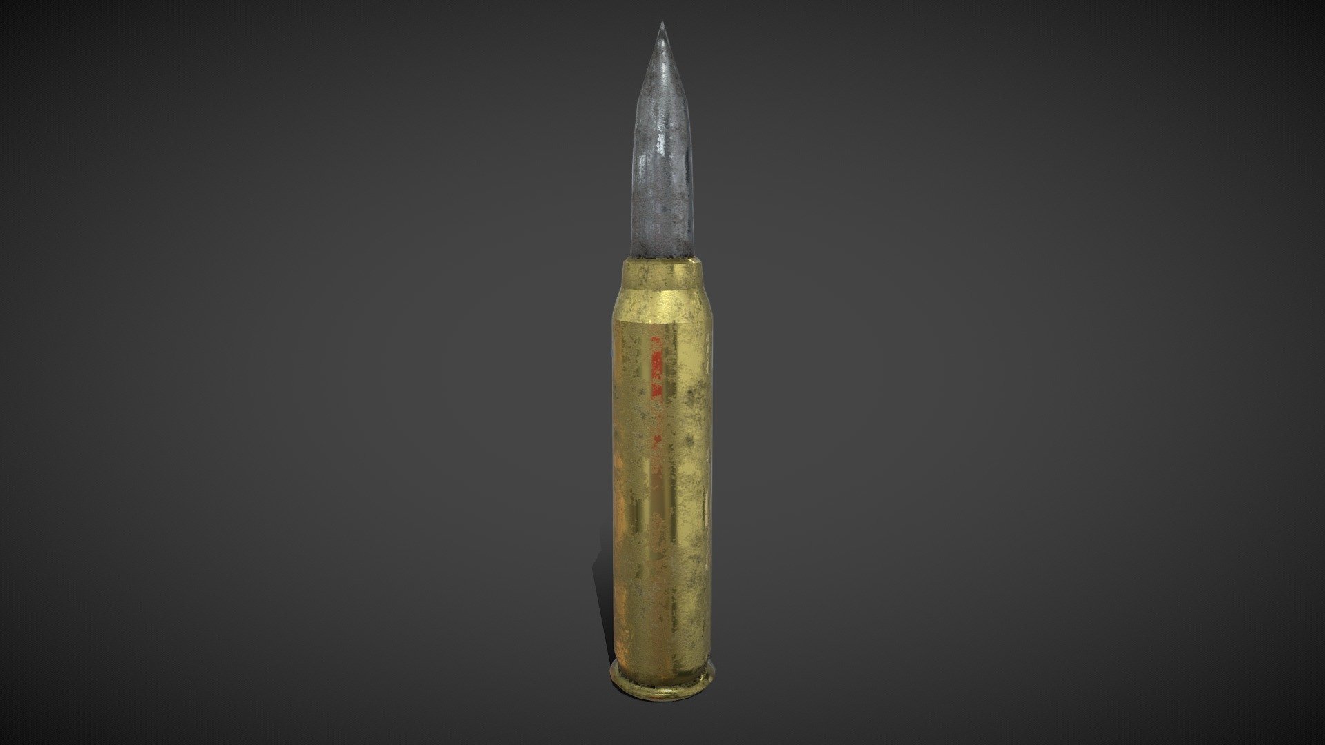 7.62 Bullet - 3D model by Jake Doherty (@ThatManStudios) [18dae8b ...