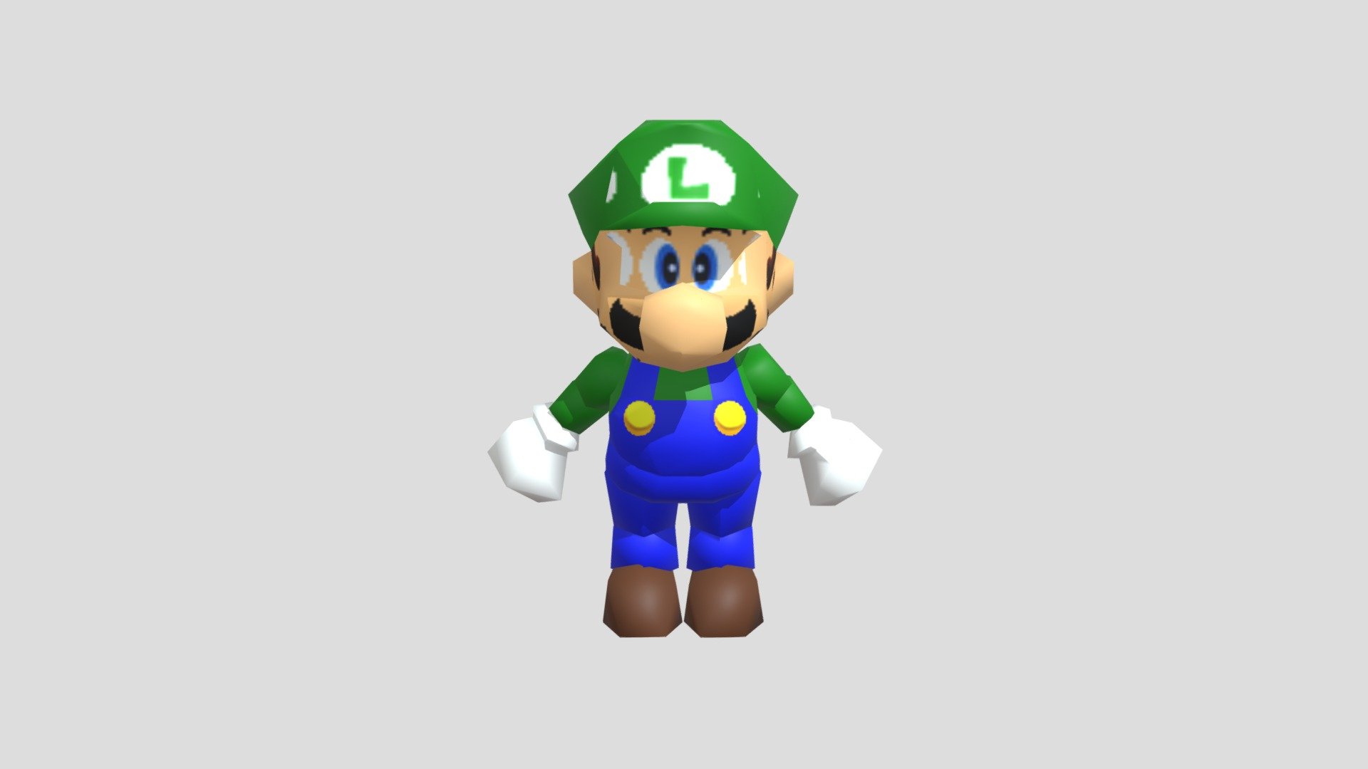 Luigi - 3D model by ruthromantic [18db470] - Sketchfab