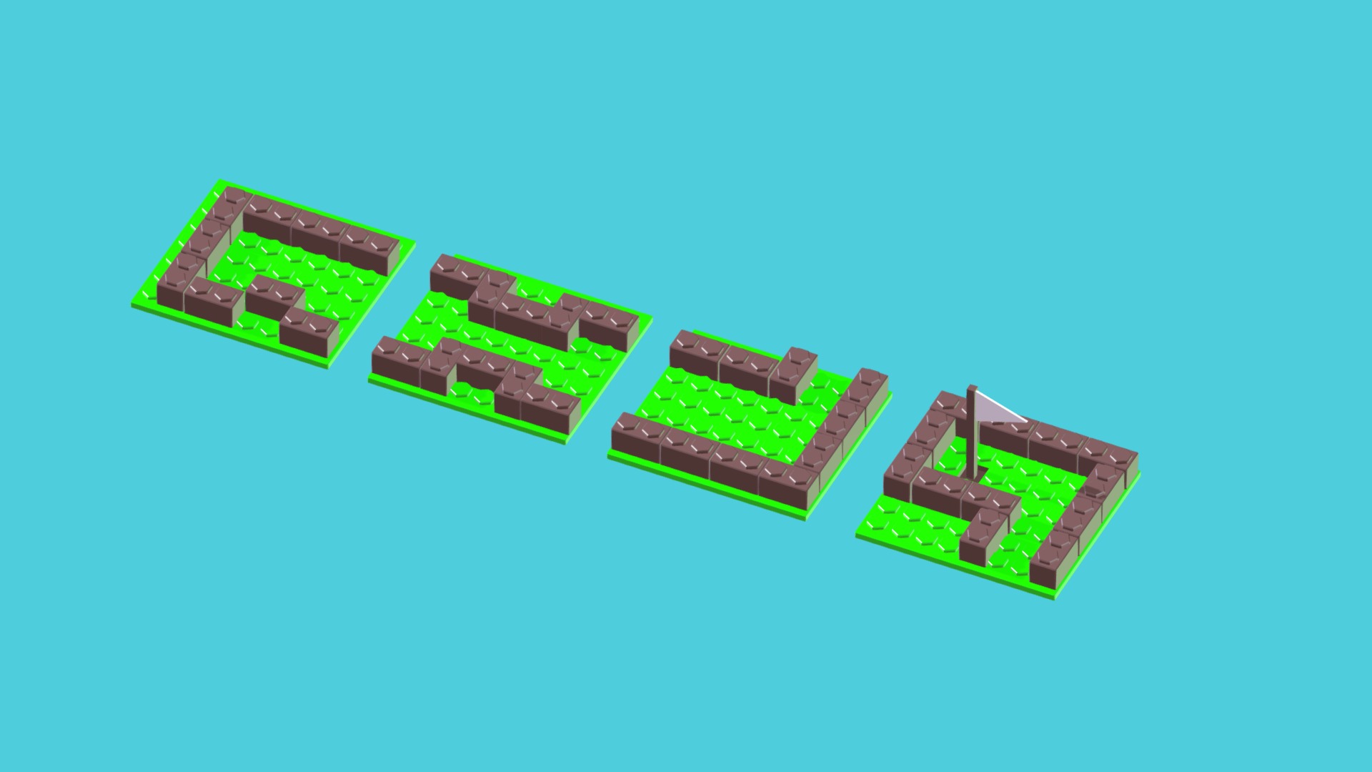 Lego Mini Golf - 3D model by scienceleponi [18db6ed] - Sketchfab