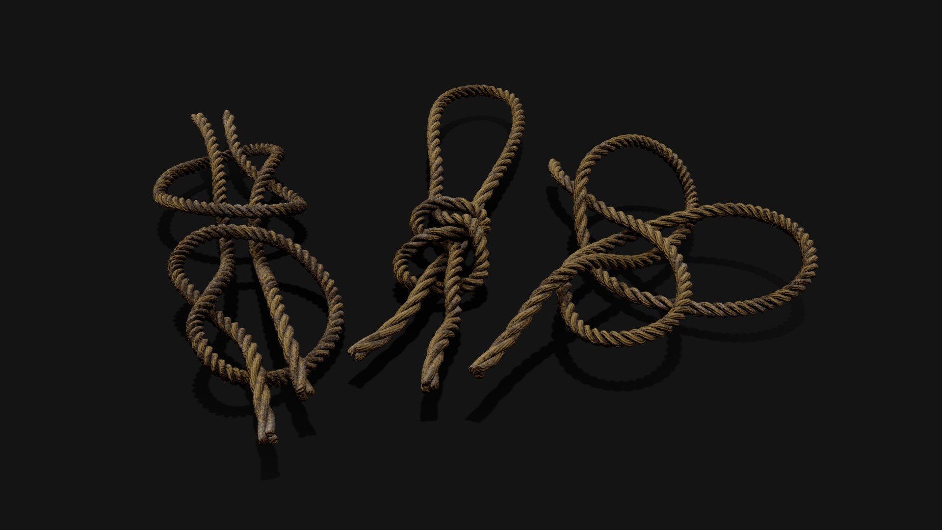 Ropes - 3D model by Voisnik [18db728] - Sketchfab