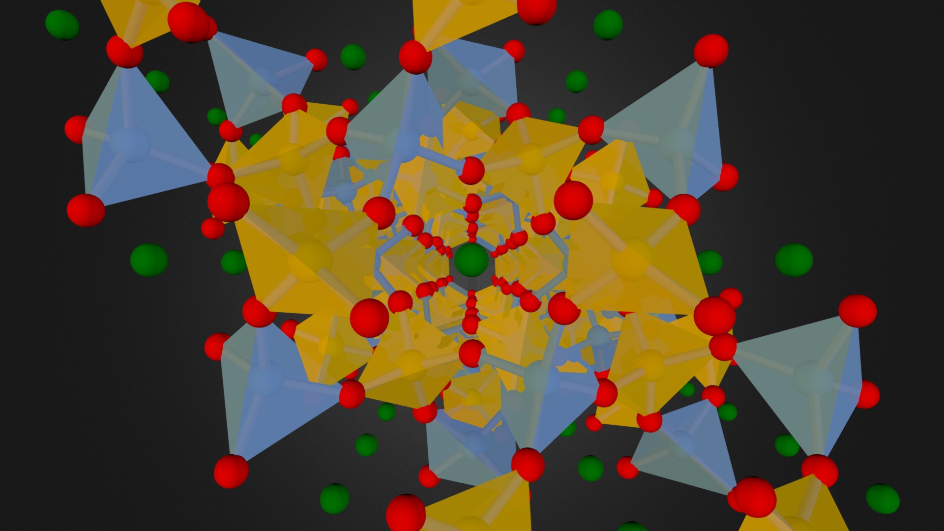 P6(4)22 (#181) Beta-eucryptite - 3D model by kohaerenz [18dc450 ...