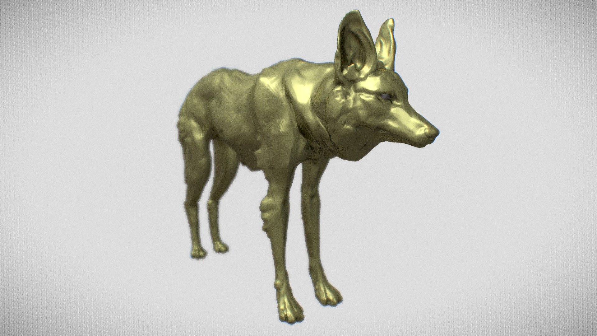 Maned Wolf - Buy Royalty Free 3D model by Tom Johnson (@Brigyon ...