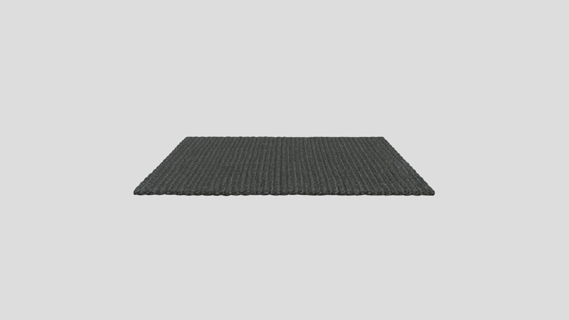 Doormat in braided jute with anti-slip protector - Buy Royalty Free 3D ...