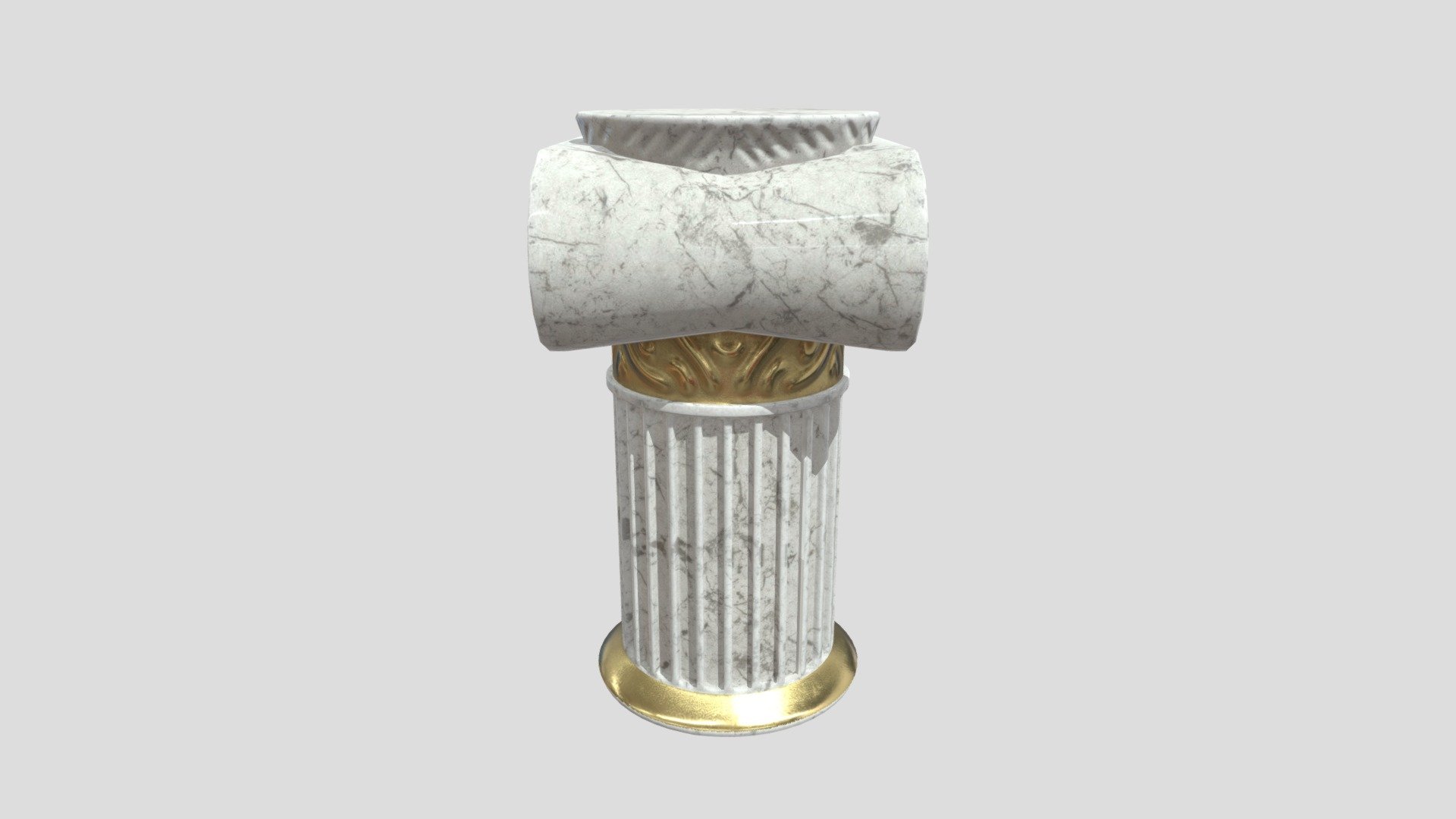 Marble Column Free Asset Free low-poly 3D model - Download Free 3D ...