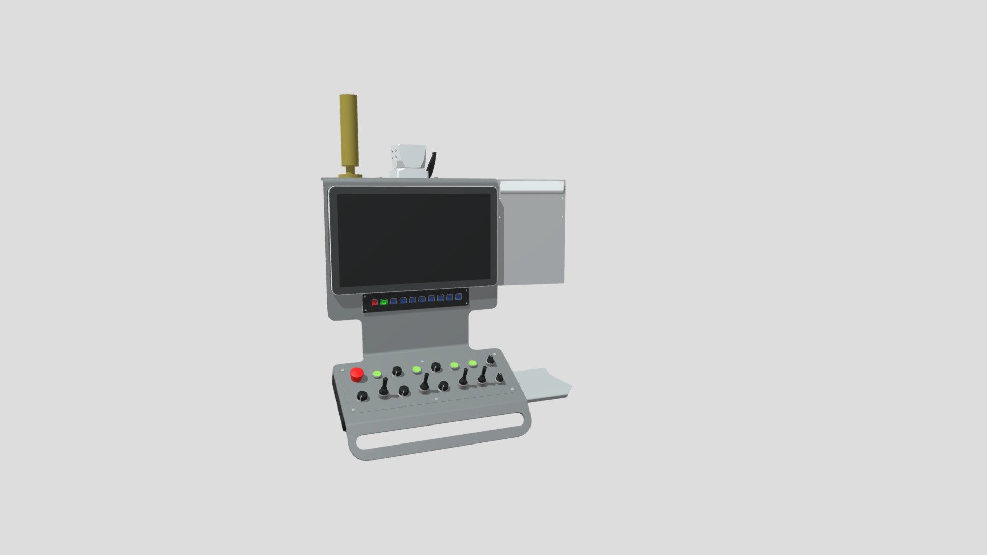 console - 3D model by ivanponessa [18e2770] - Sketchfab