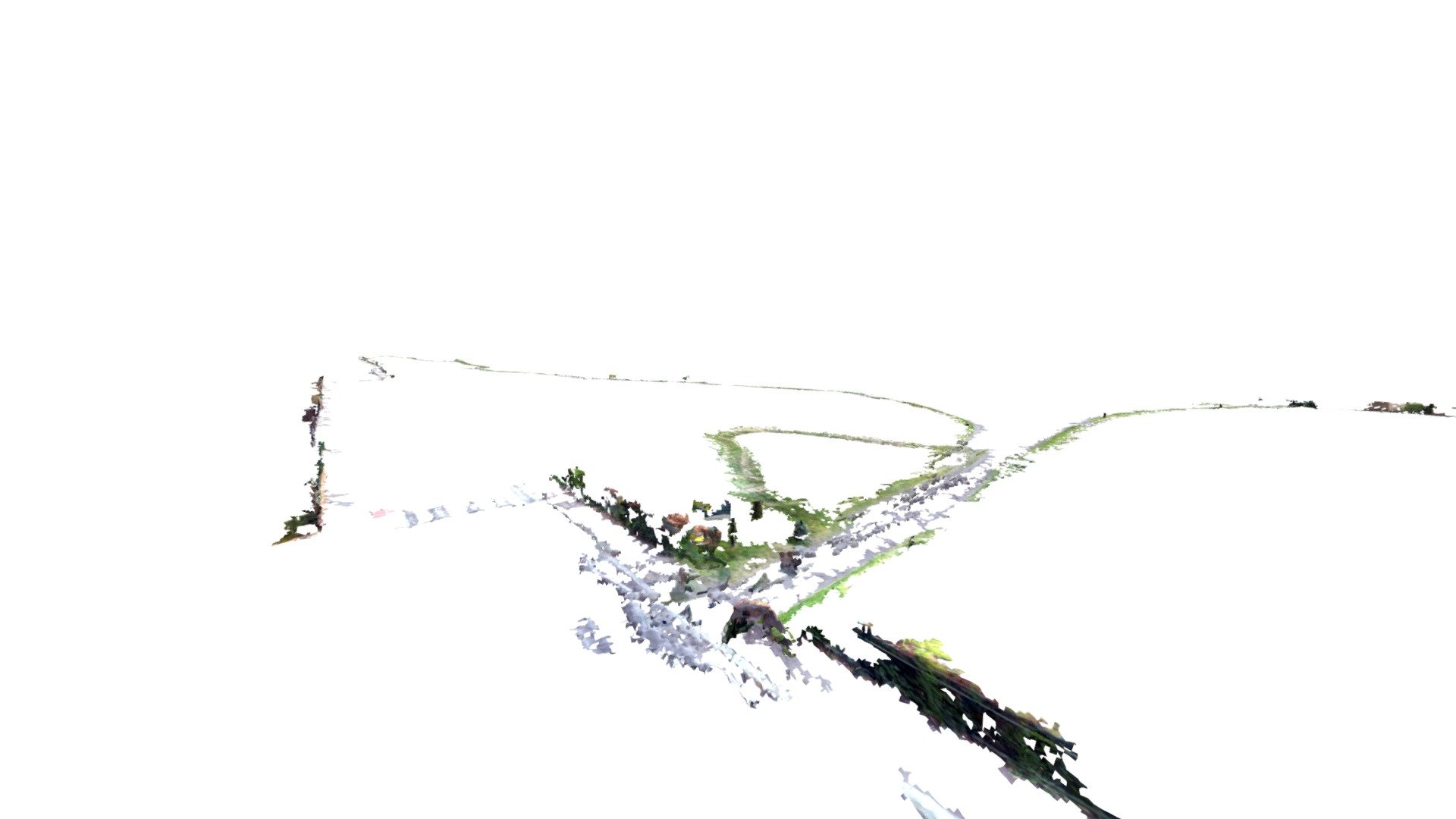 Lambeth park walk - sparse mapping 8cm scan test - Download Free 3D ...