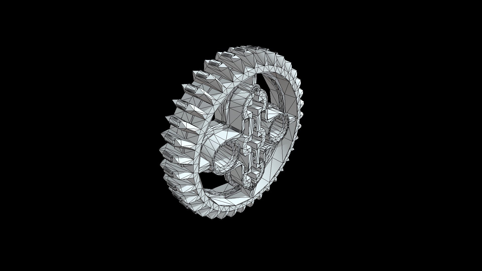 Gear 36 Tooth Double Bevel - Download Free 3D model by 2XstreamRobotics ...