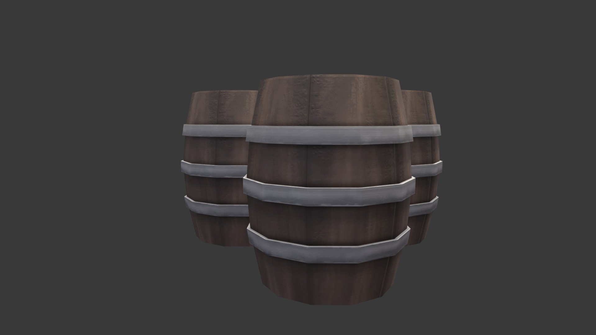 PRESENTATION BARRELS painted - 3D model by mmeitus [18e57de] - Sketchfab