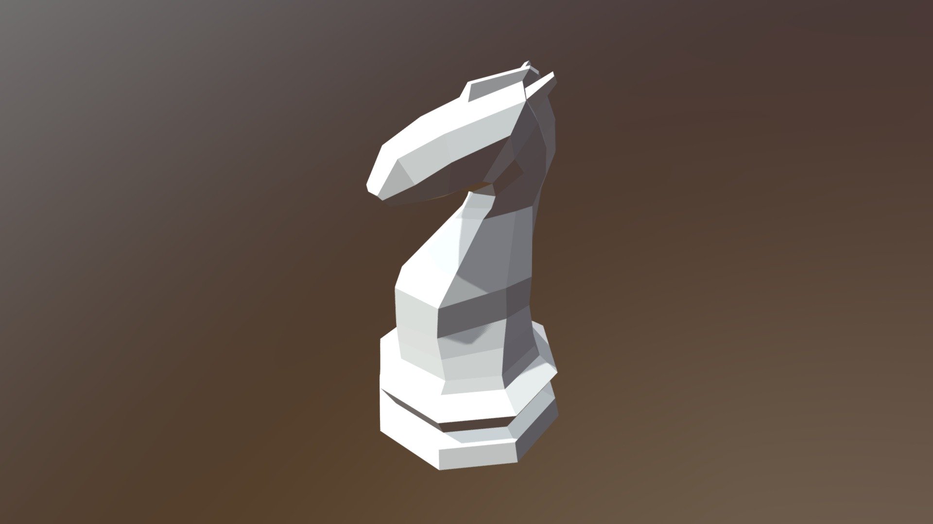 Low Poly Knight - Chess Set - 3D model by meshdrip [18e5c6e] - Sketchfab