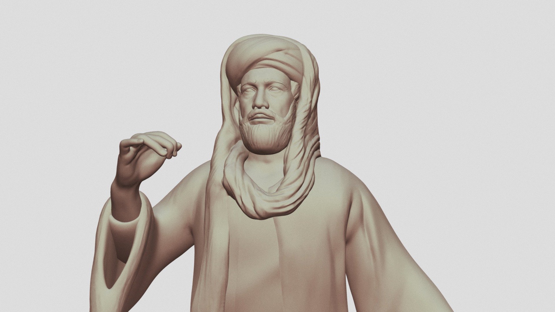 Sculpt Man Arabic History old - Download Free 3D model by Hussein Al ...