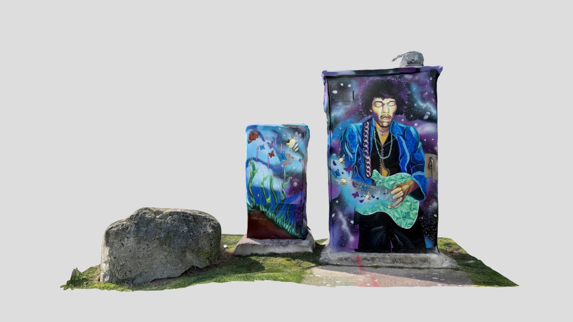 Jimmy Hendrix Electrical Box - Download Free 3D model by Kyle Pace ...
