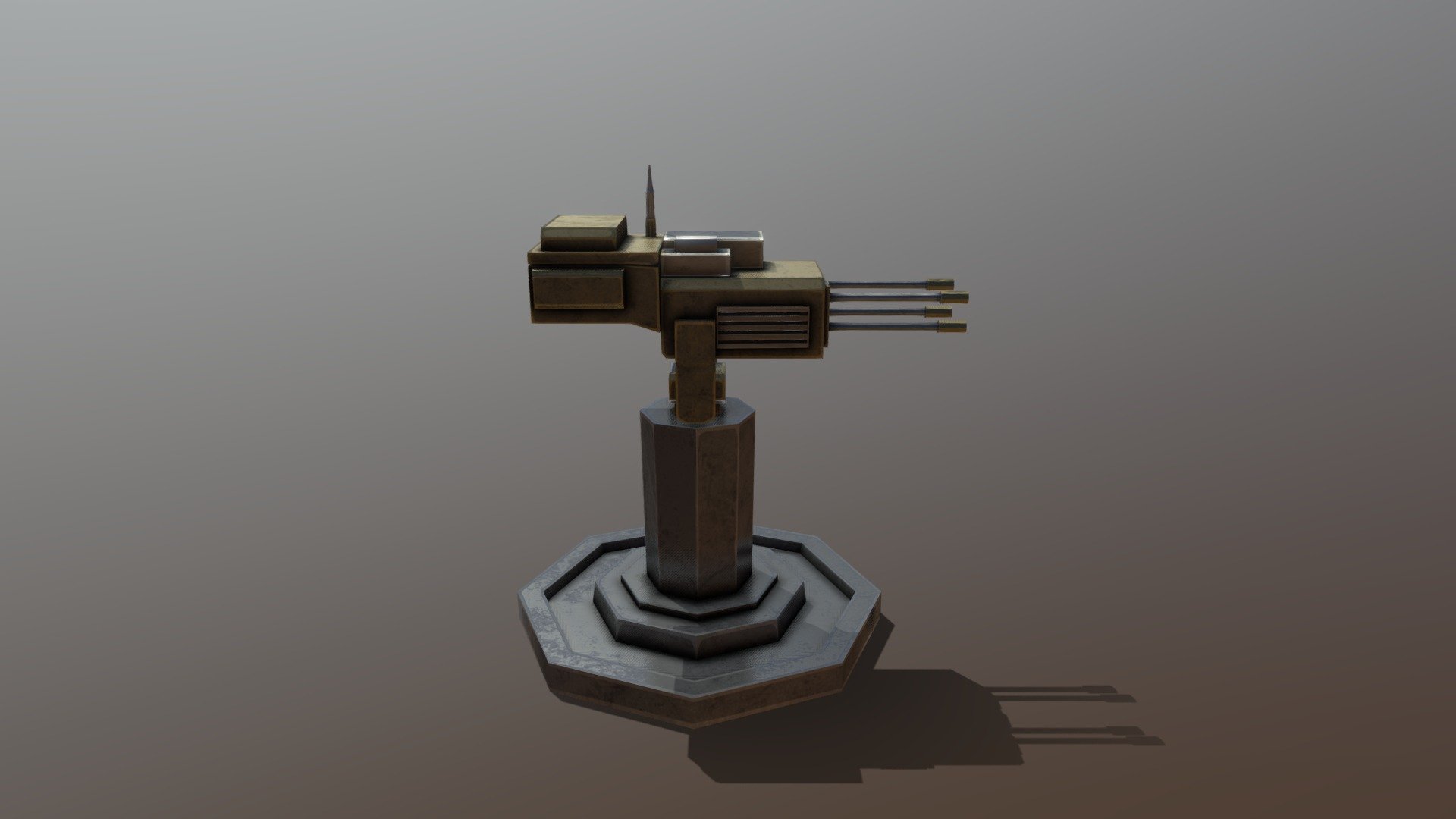 Turret Towerdefense - 3D model by Julien.Vidot [18e65ec] - Sketchfab