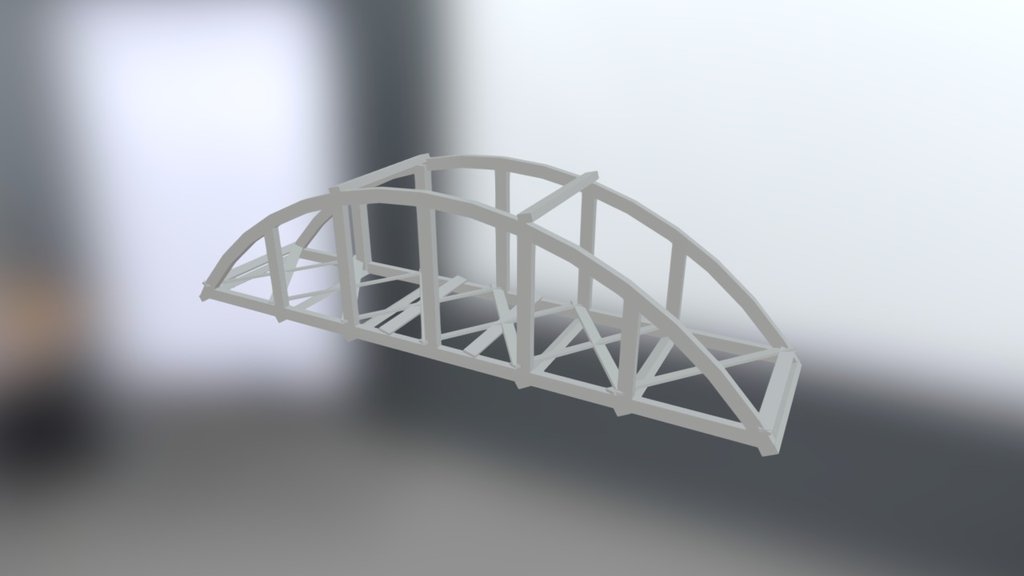 Pasta Bridge - 3D model by RobOldfield [18e691d] - Sketchfab