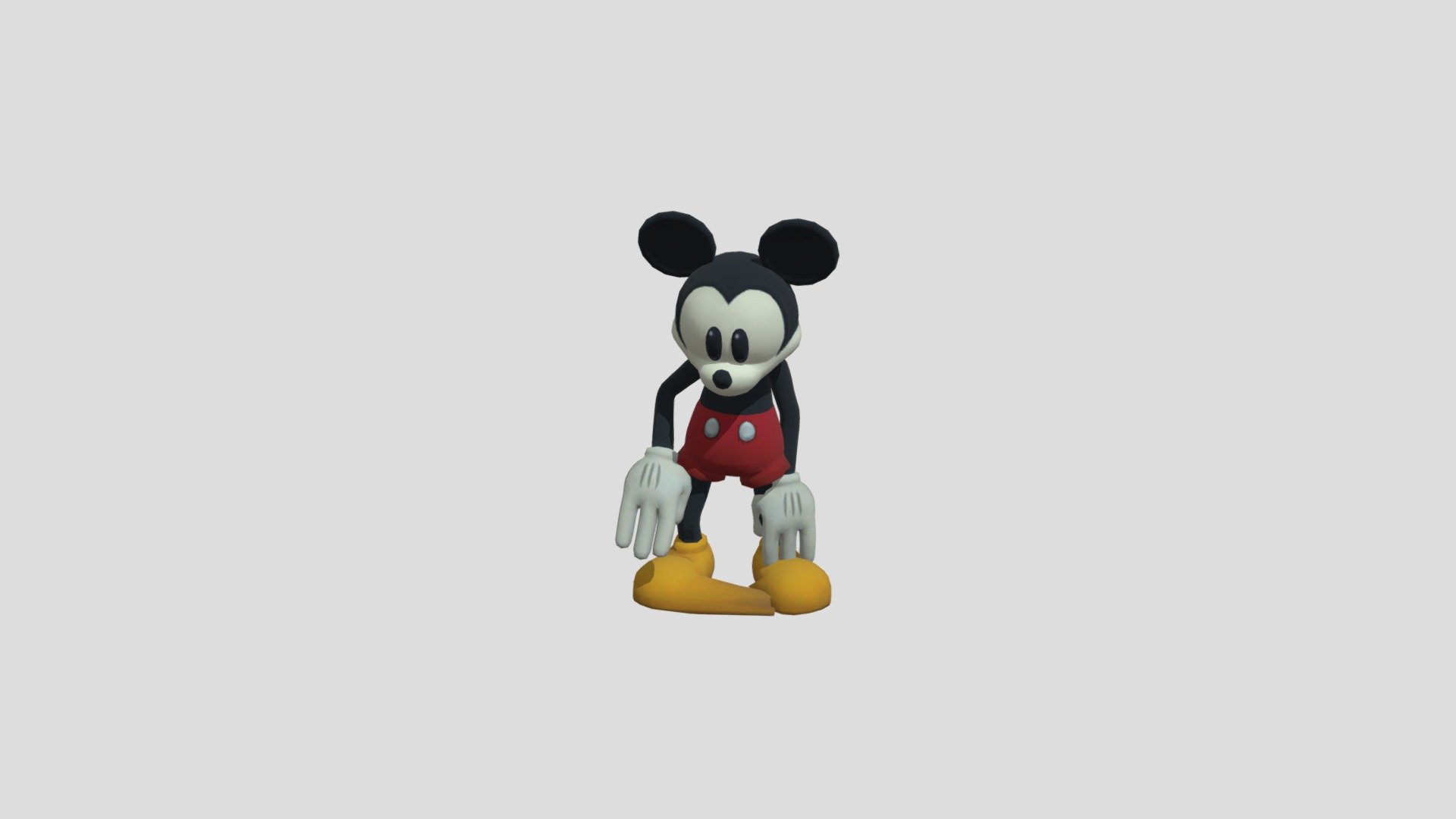 Mickey Mouse Dancing 3 - Download Free 3D model by Renato Solar Gomez ...