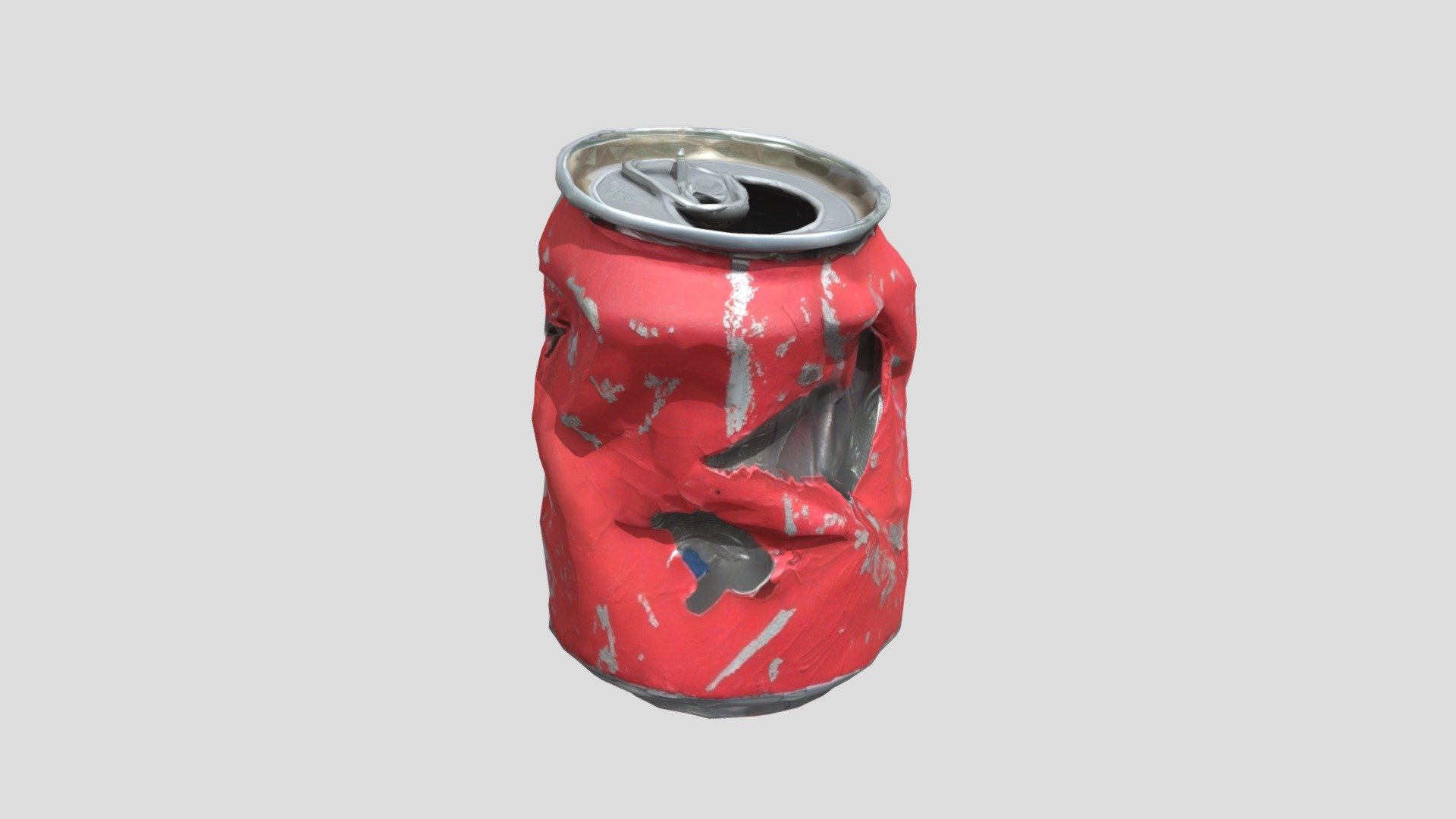 Crumpled Can Art - 3D model by s.huys123 [18e6f97] - Sketchfab