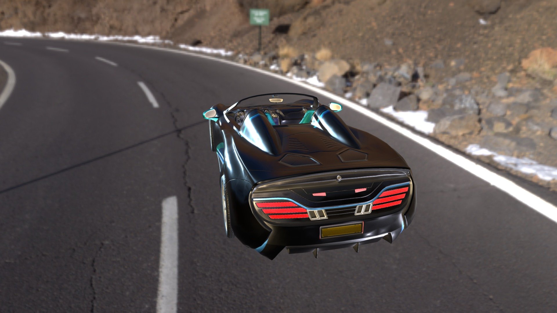 Supercar - 3D model by BOSi Art Studios (@bosiusa) [18e8bdf] - Sketchfab