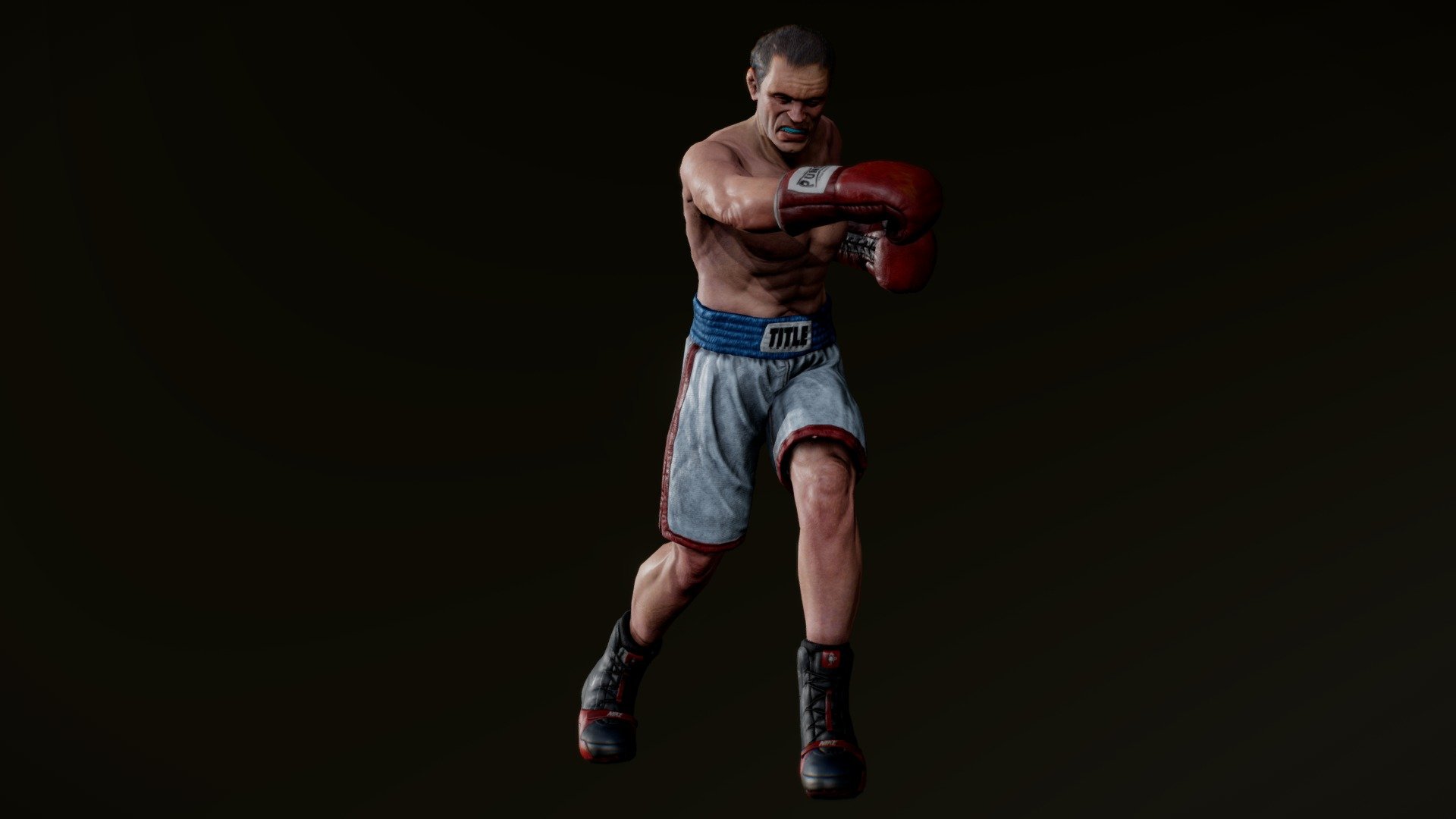 Old Boxer Posed - 3D model by Francisco Rojas (@pakojfrg) [18e8f2e ...