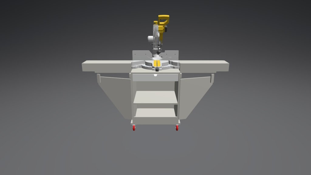 Miter Cabinet - 3D model by blatterjr [18ea760] - Sketchfab