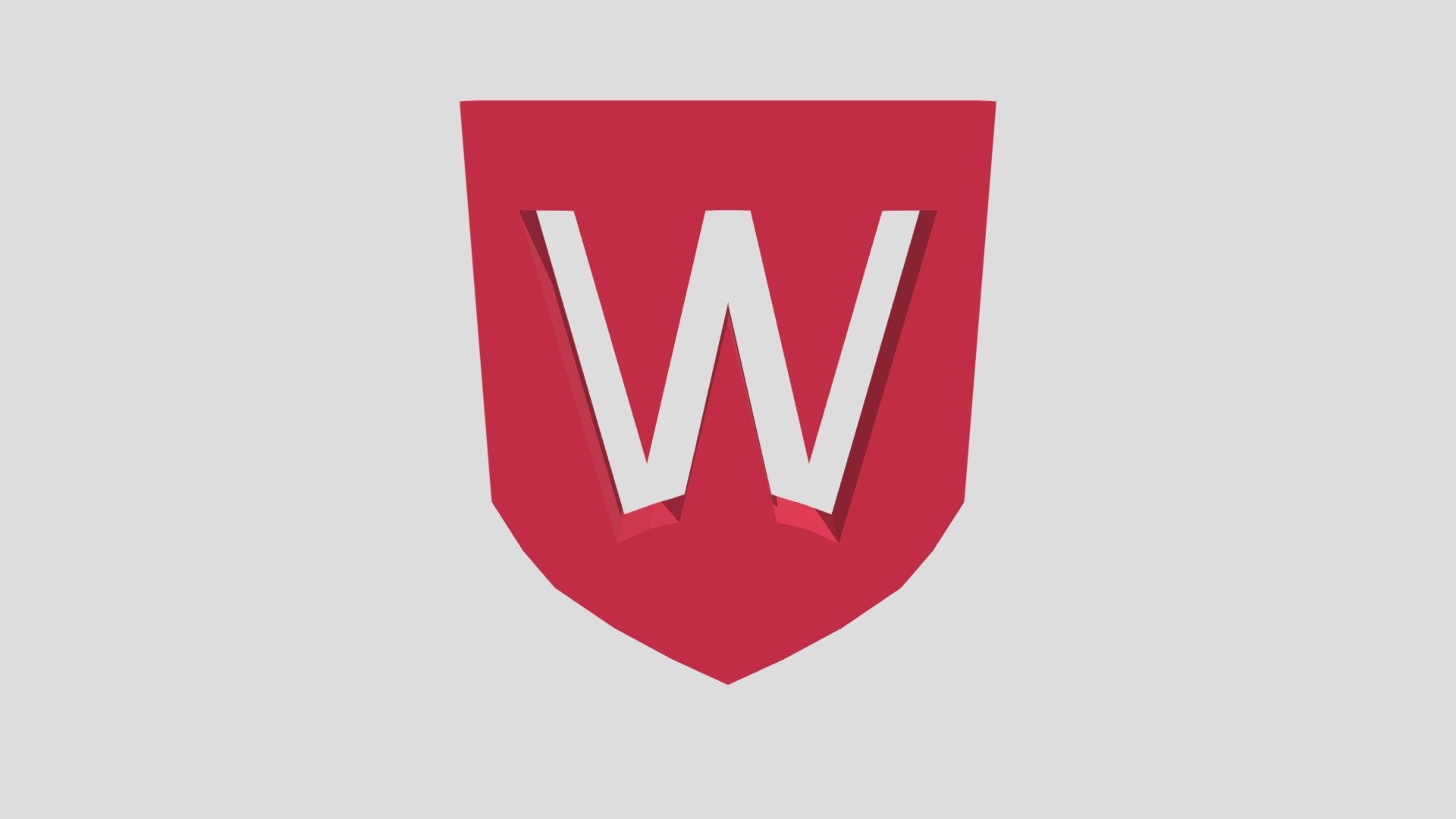 Wsu Logo - Download Free 3D model by NikolaiLeonhardt [18eadc8] - Sketchfab