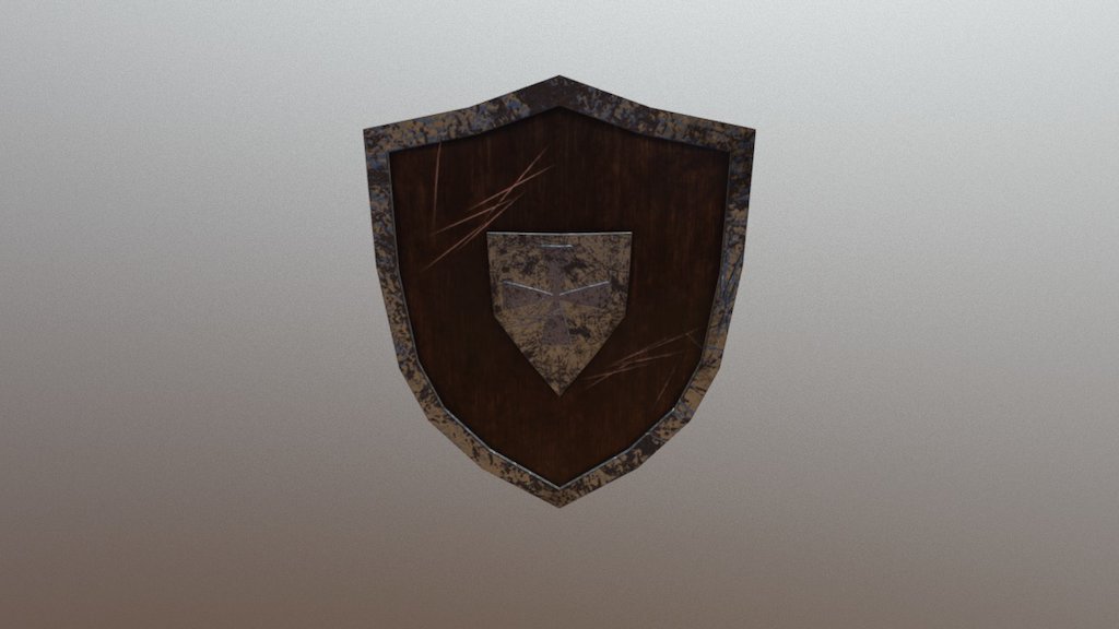 medieval shield - 3D model by Thi Tran (@bishies) [18eaf4d] - Sketchfab
