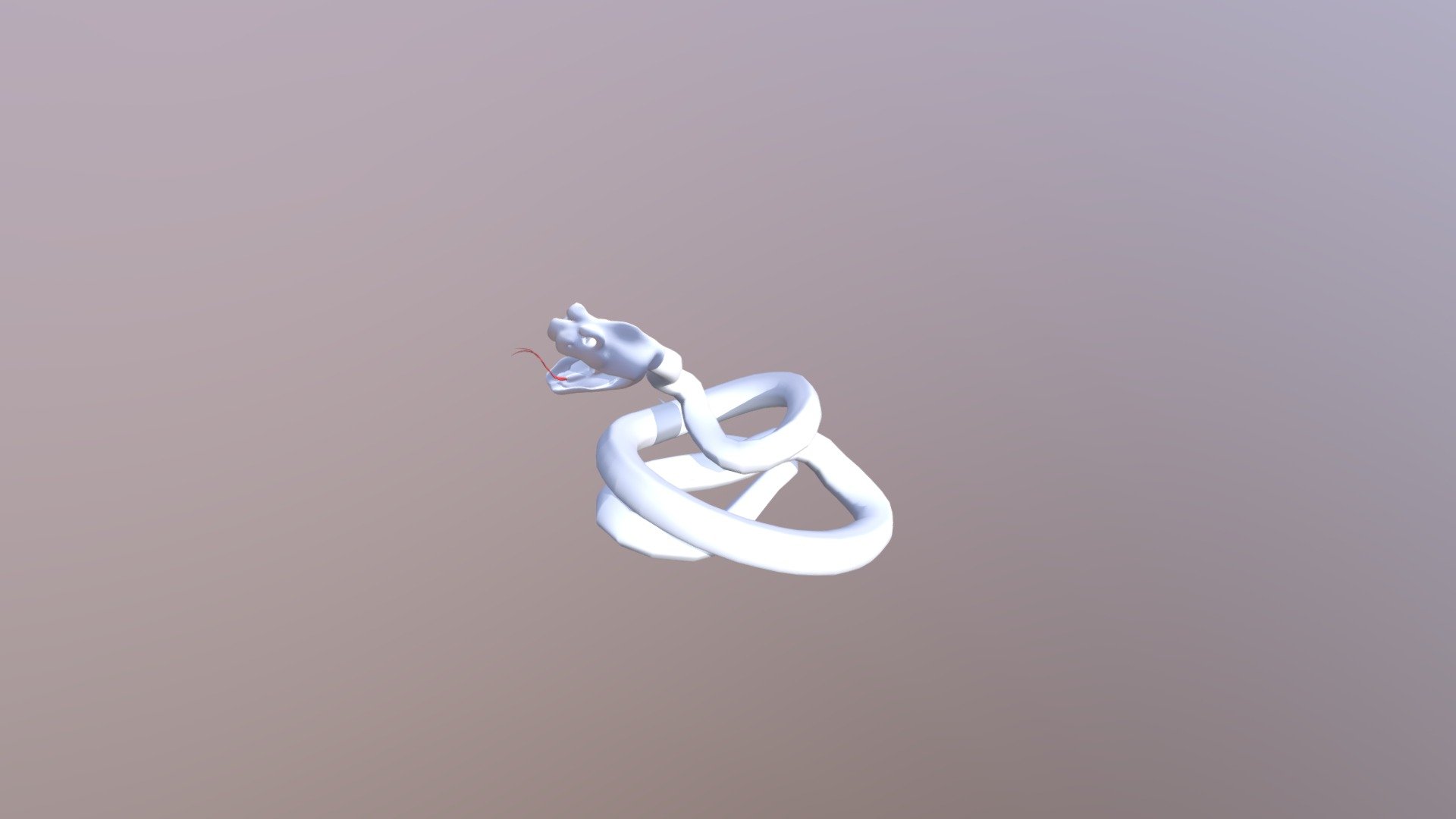 Snake pose for "Next to Me" - 3D model by Jess C (@scribblersally ...