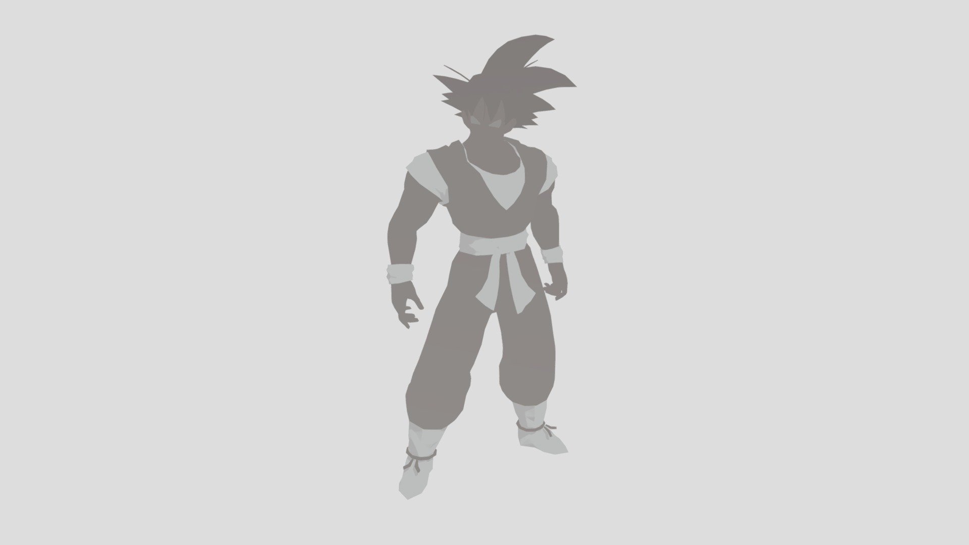 Goku - Download Free 3D model by bliztslayer [18ee28f] - Sketchfab