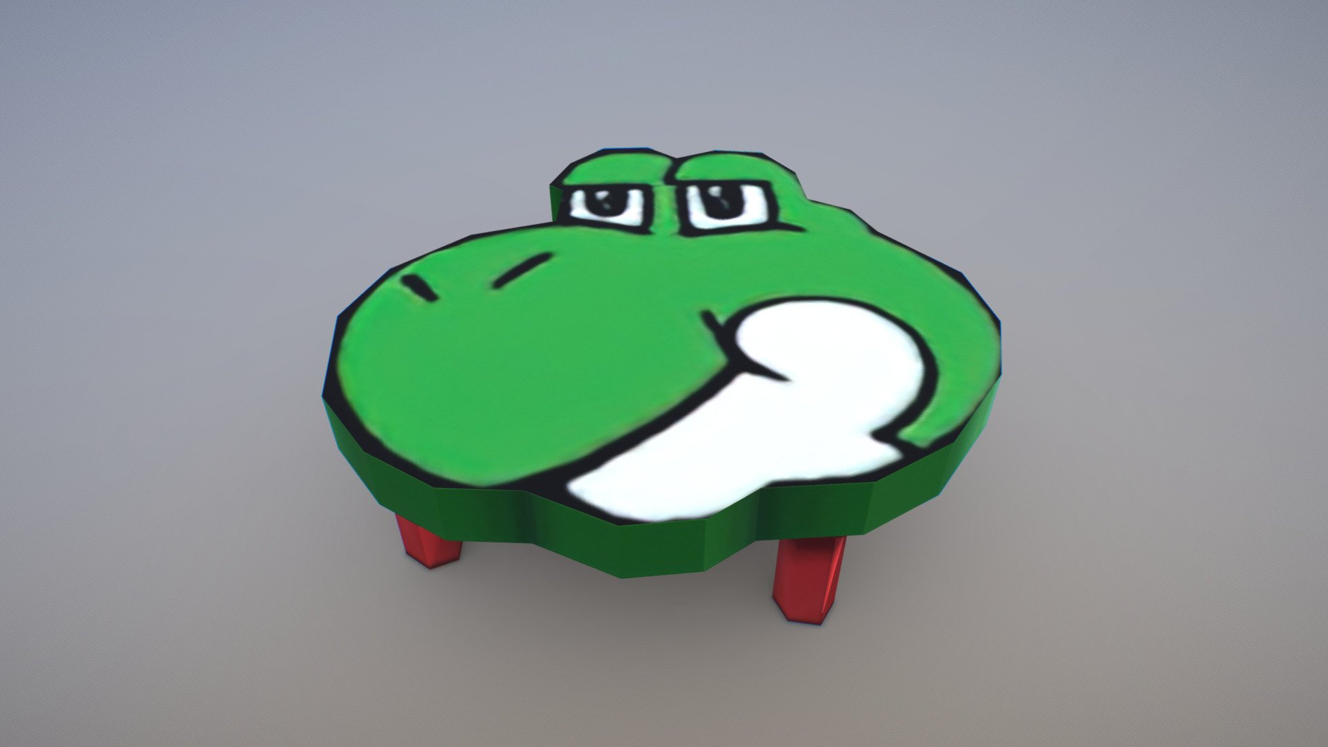Yoshi Table - Mario Party 4 - Buy Royalty Free 3D model by Xenophilius ...