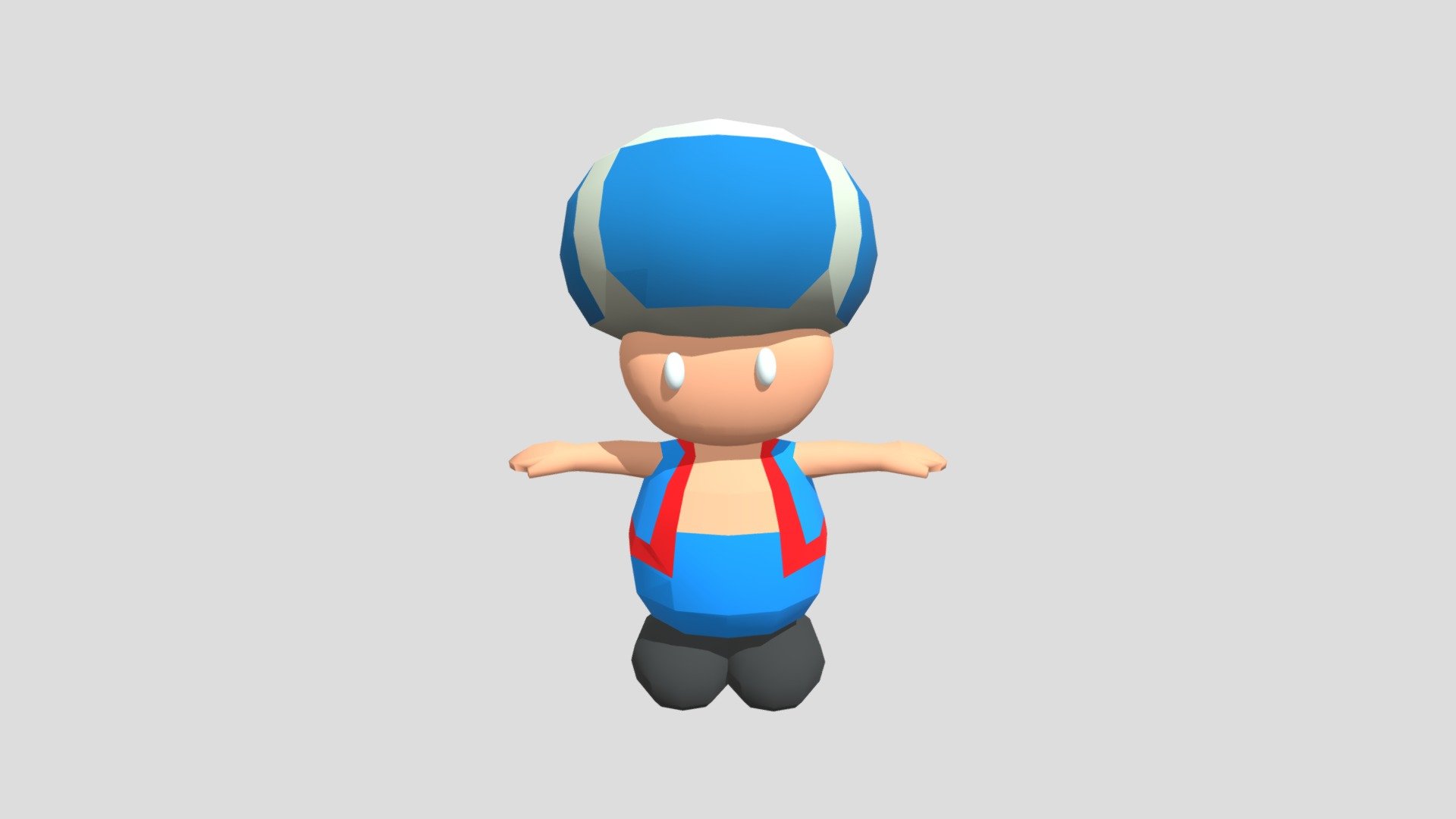 Toad (Knock Off Version) - 3D model by SahilKhan77 [18f1a91] - Sketchfab