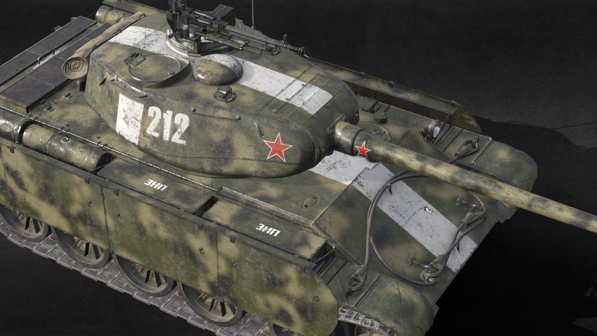 T-44 100 - 3D model by COMRADE_REAPER [18f1c81] - Sketchfab
