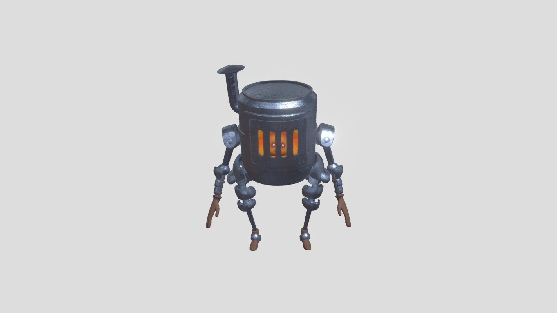 FuranceBot - 3D model by Bulkadora [18f3774] - Sketchfab