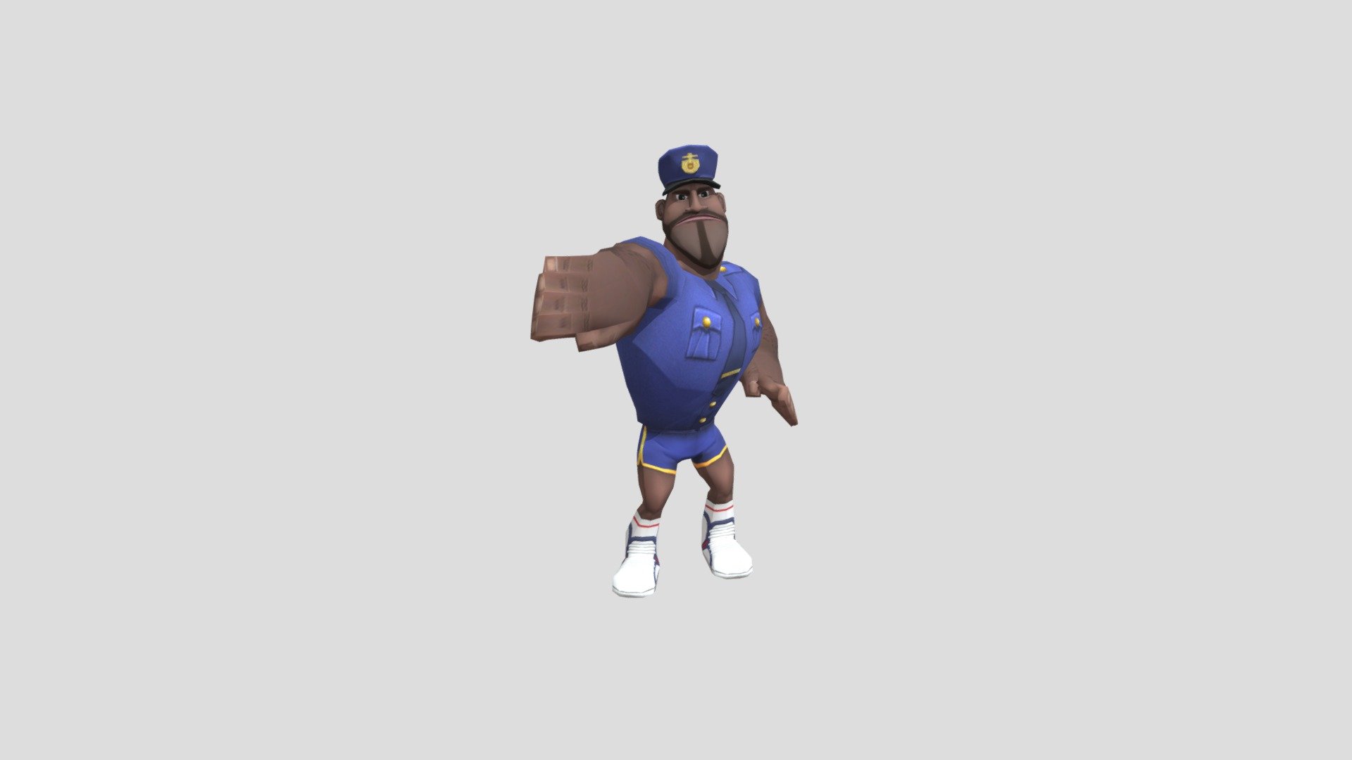 Officer Earl Doing The Toothless Dance - Download Free 3D model by ...