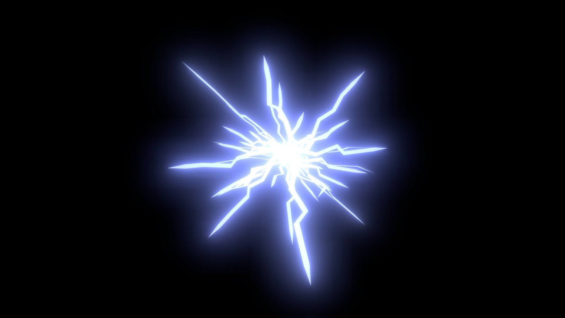 Electricity effect - Bolt of lightning - Buy Royalty Free 3D model by ...