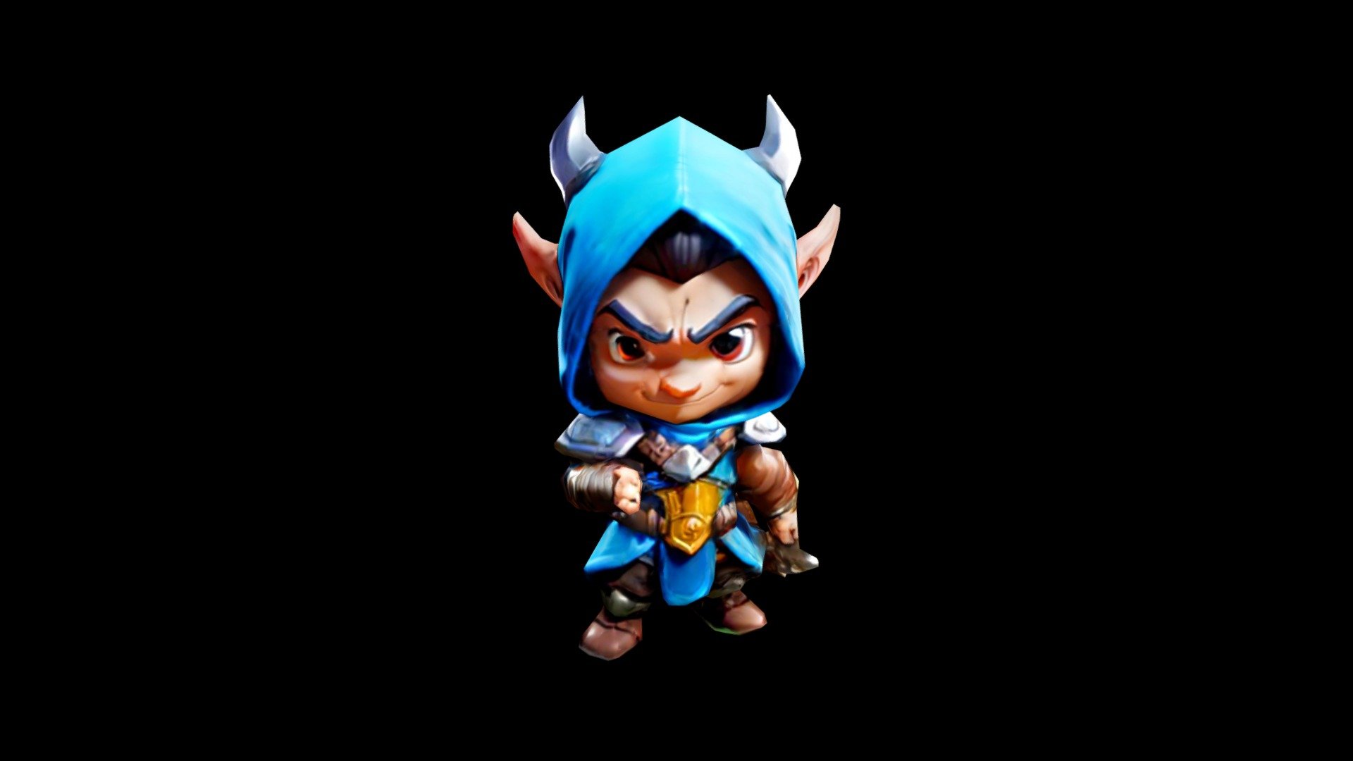 "Blue Spark The Animated Toy Hero" Cartoon Blue - Download Free 3D ...