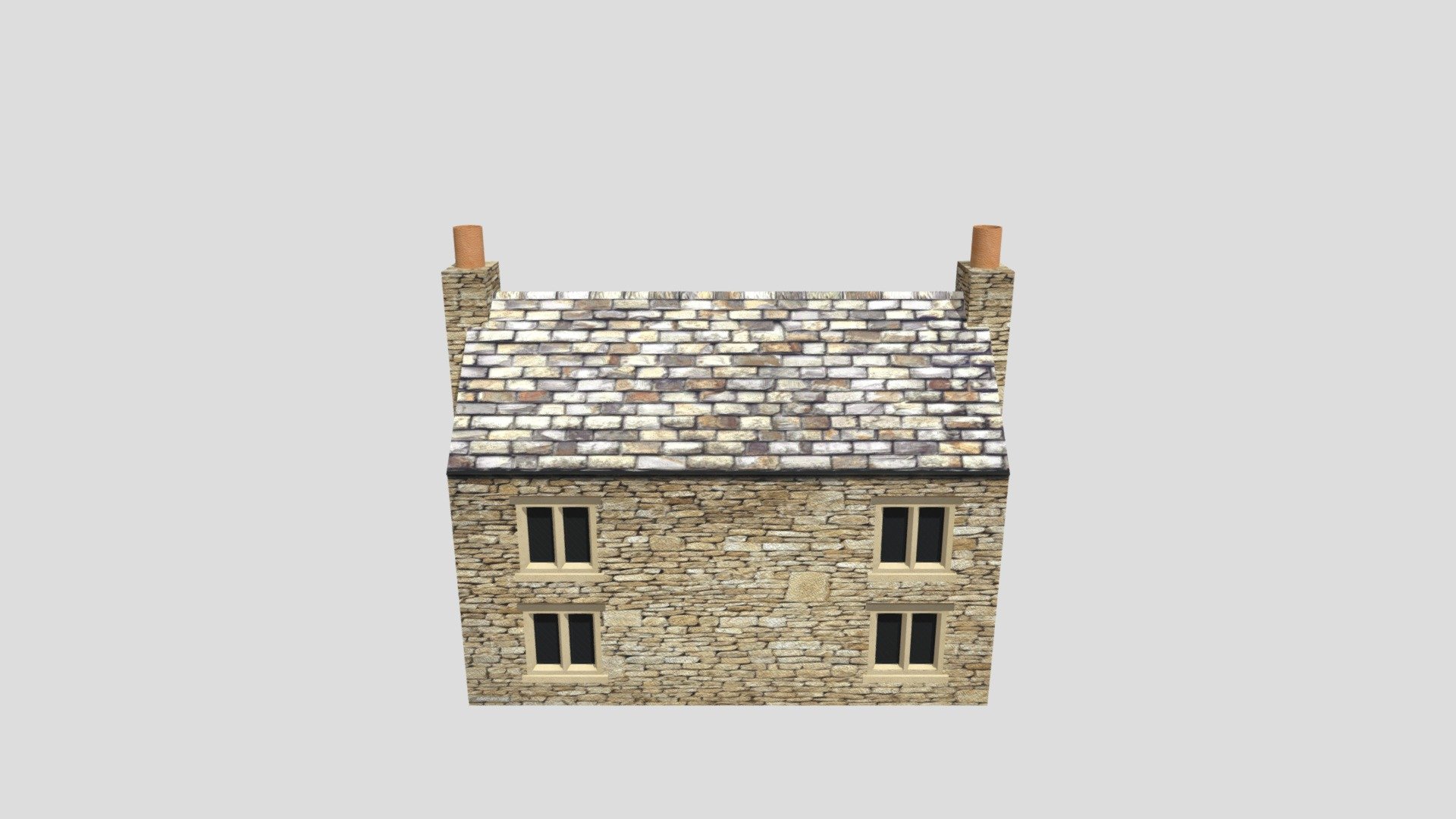 Cottage - 3D model by Griffy (@Griffy3d) [18f4779] - Sketchfab