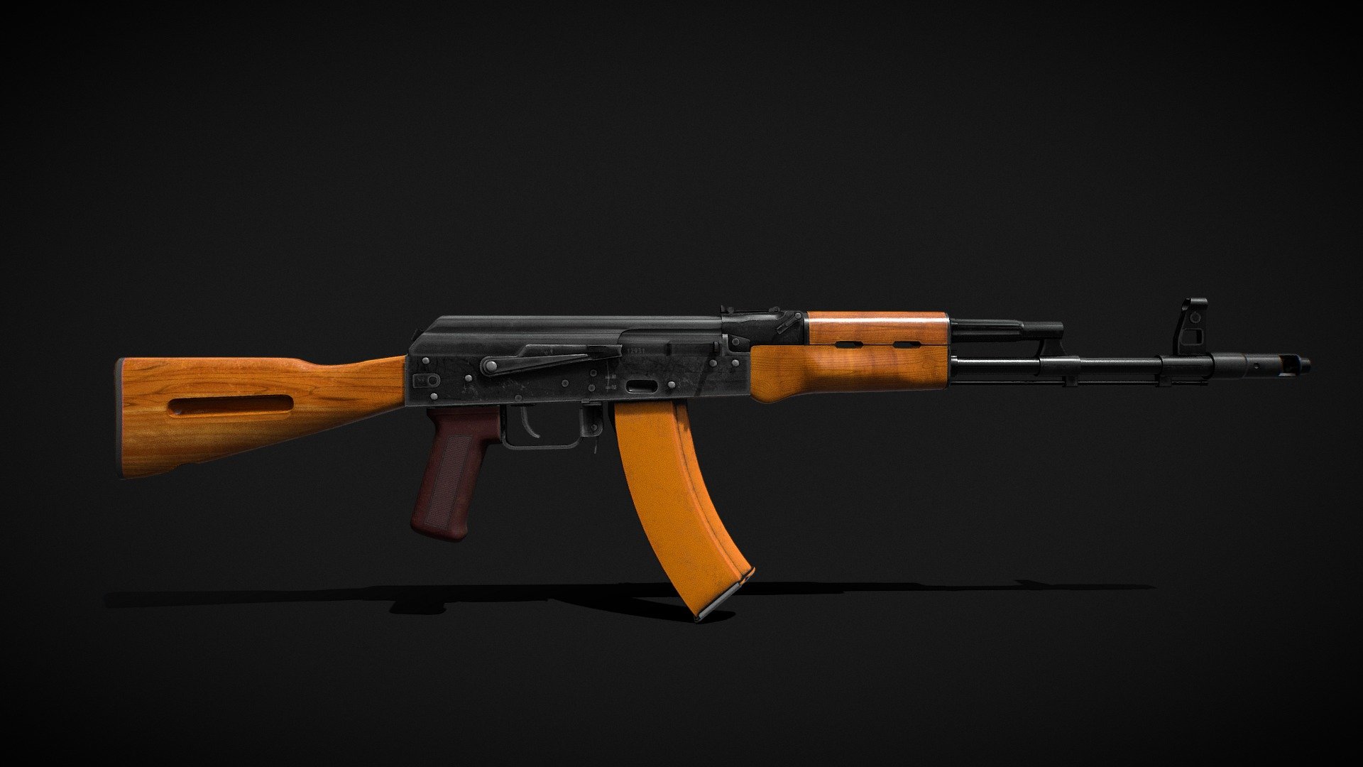 AK74 - Download Free 3D model by wafla [18f6c6f] - Sketchfab