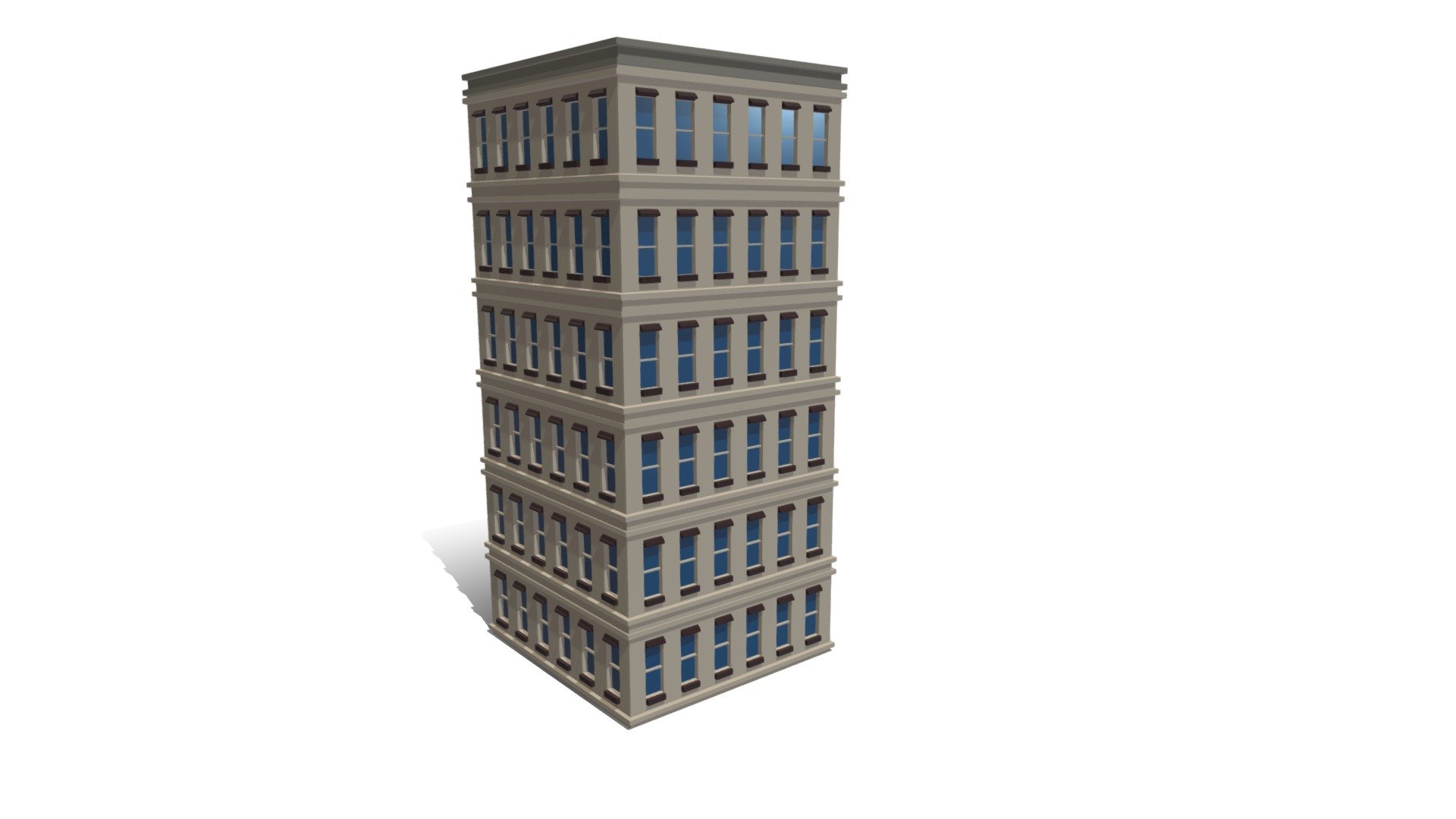 Realistic and well-crafted building - Buy Royalty Free 3D model by ...