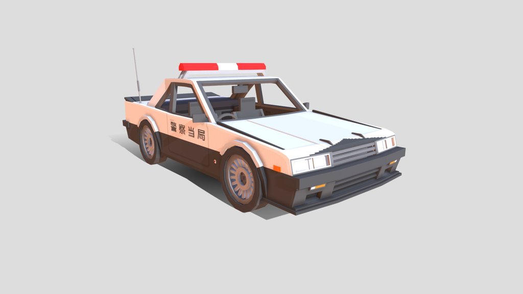 Downloadable Japan Police - A 3D model collection by 42manako - Sketchfab