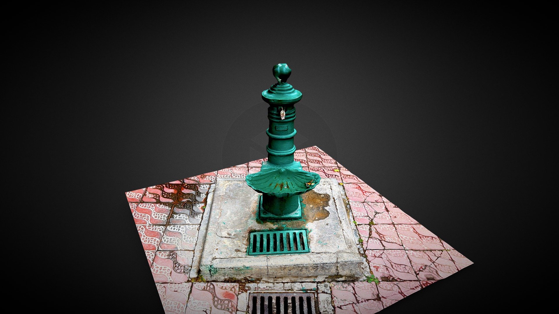 FUENTE DE AGUA POTABLE - Download Free 3D model by LUIS VAL (@loisanton ...