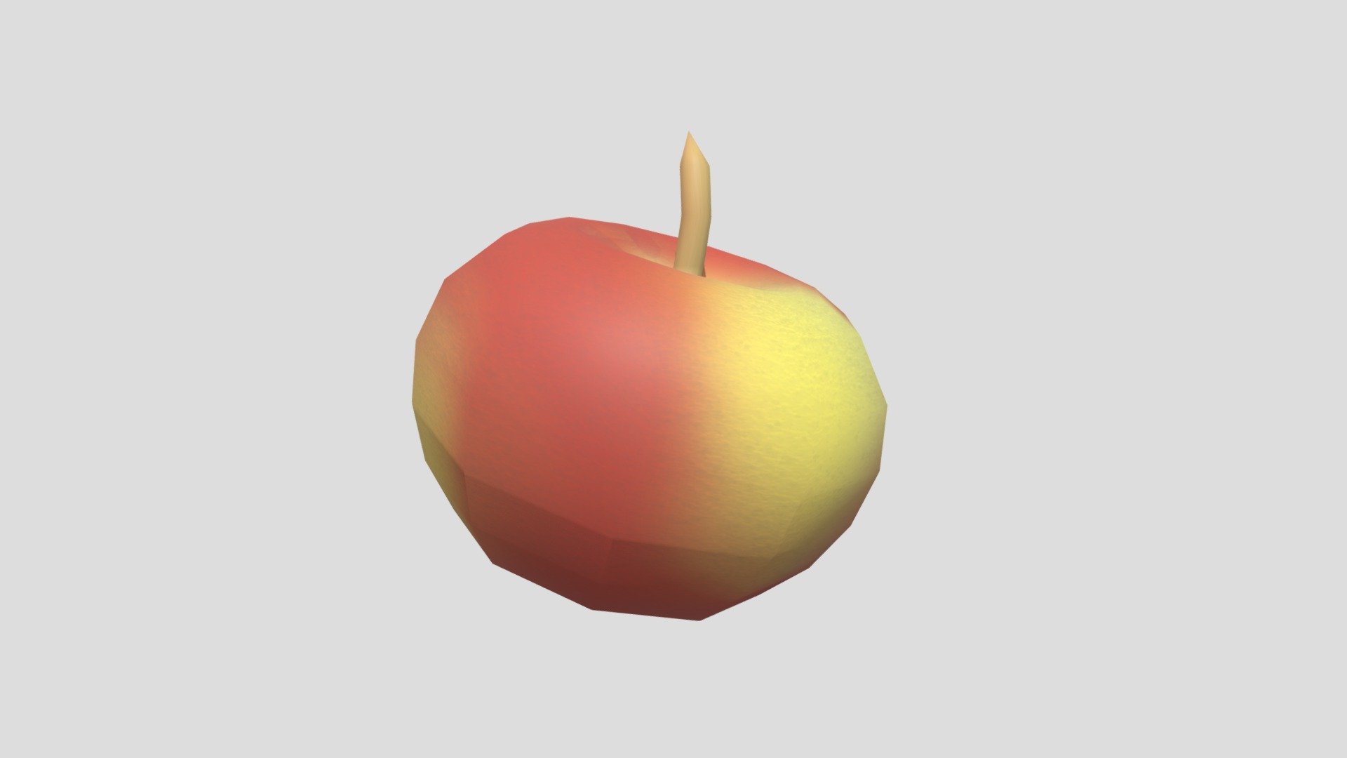 Apple - Download Free 3D model by jakerc10 [18f8182] - Sketchfab