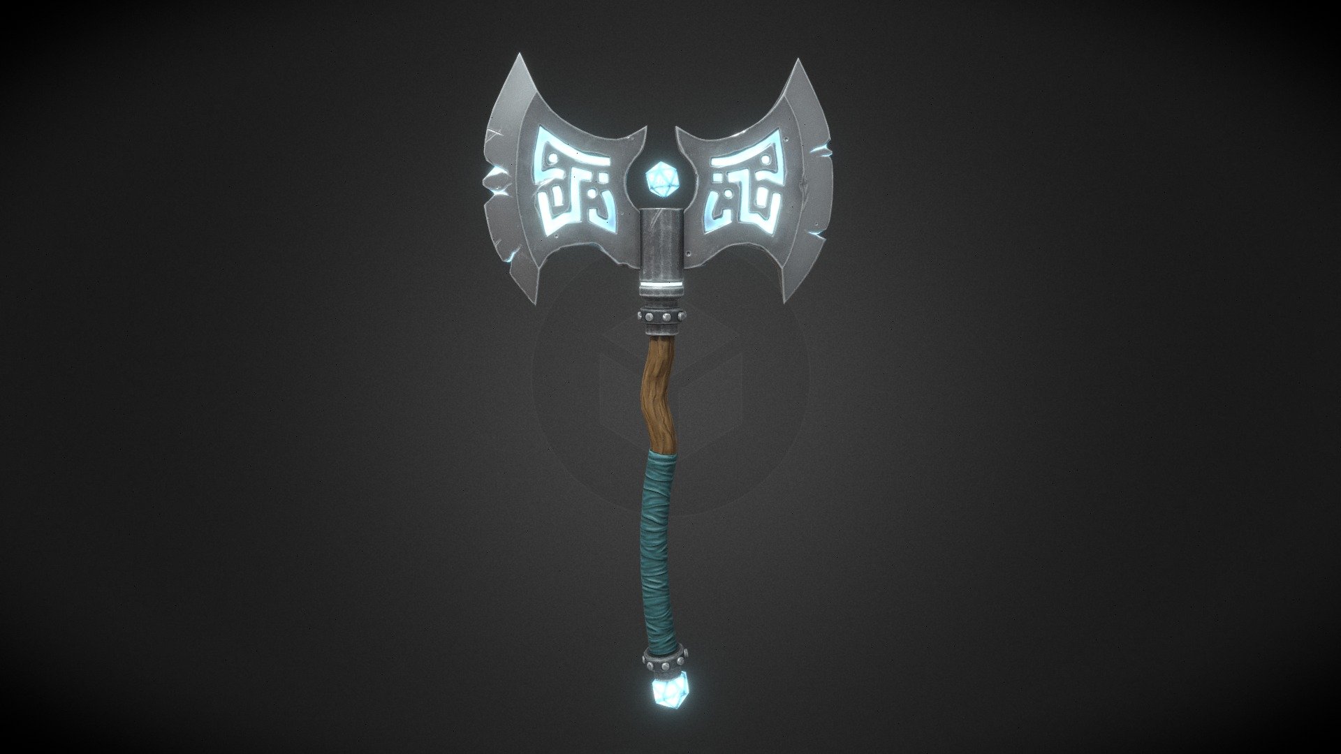 Dungeon Master's Axe - 3D model by Akilihin [18f8468] - Sketchfab